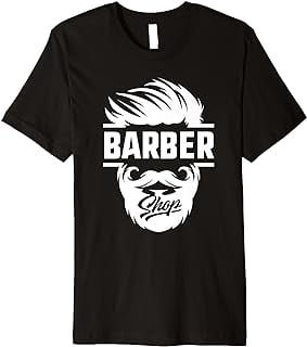 Barber Shop Chair Haircut TShirt Stylist Tee Shirt - Walmart.com