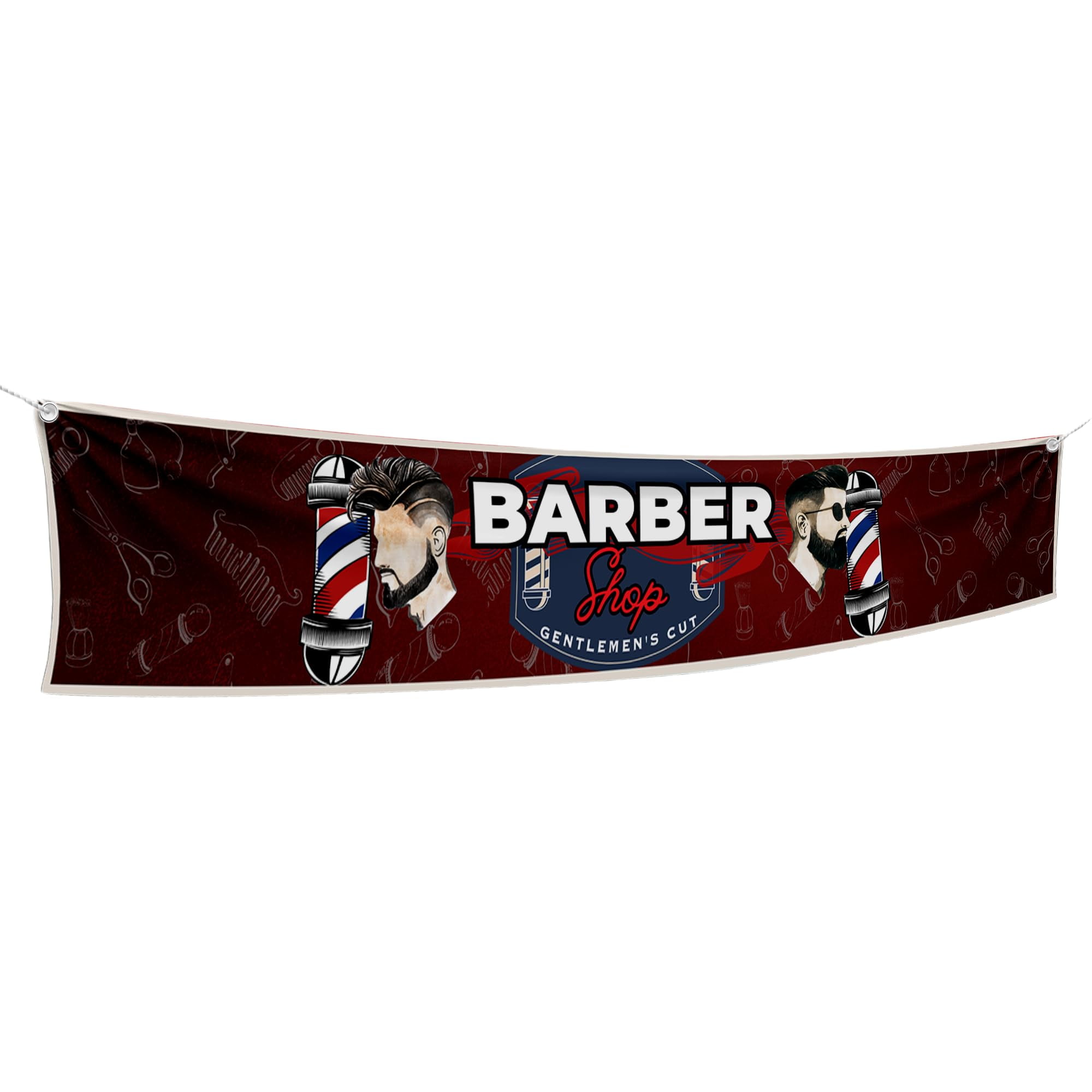 Barber Shop Large Banners and Signs for Outdoor by DreamController ...