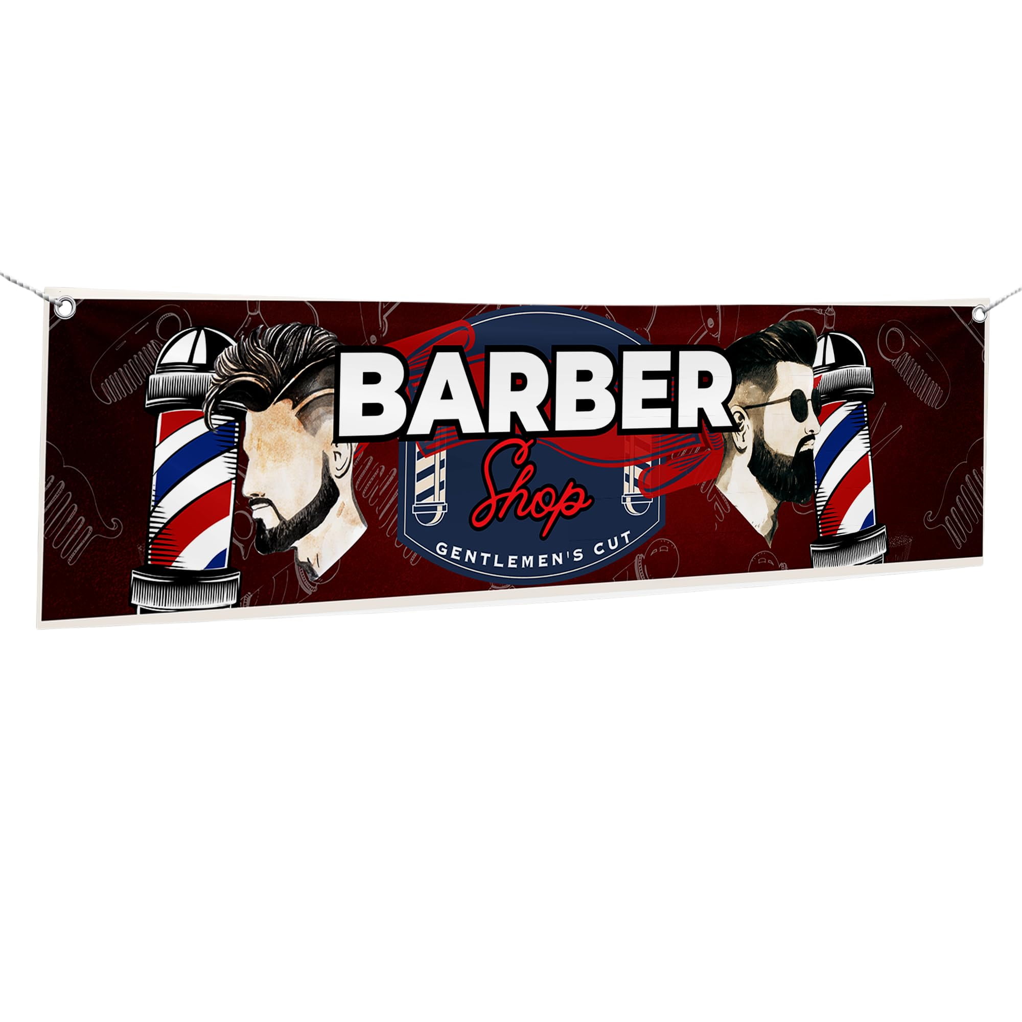 Barber Shop Large Banners and Signs for Outdoor by DreamController ...