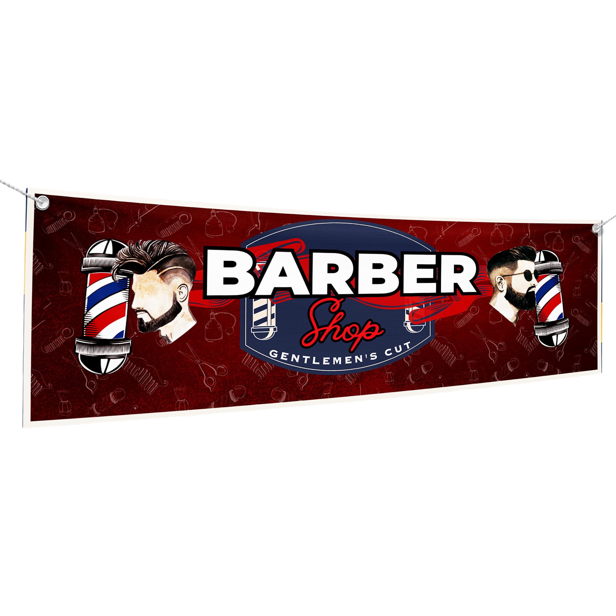 Barber Shop Large Banners and Signs for Outdoor by Mavis Printing ...