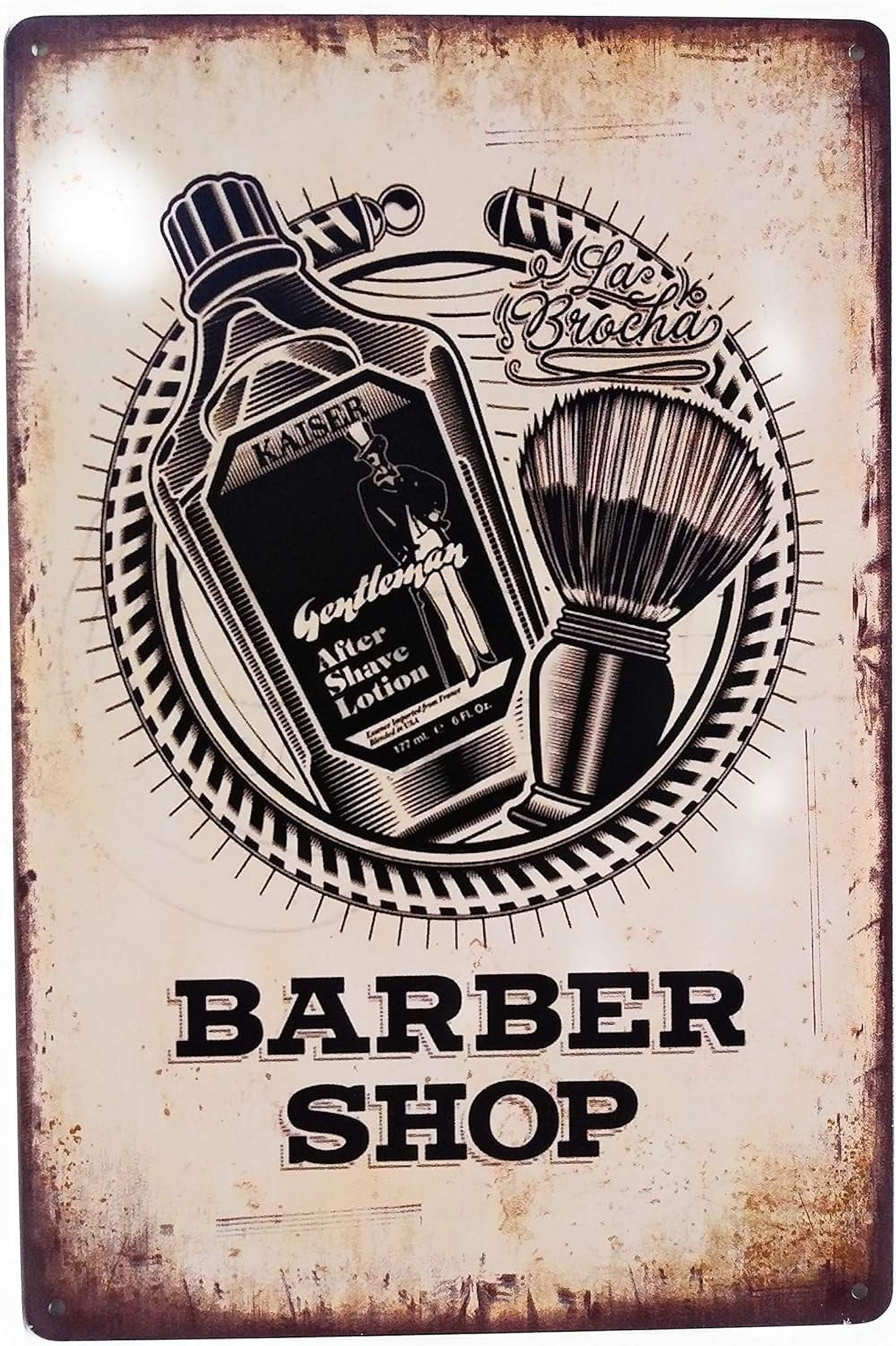 Barber Shop Metal Tin Sign, Business Sign, Barber Sign, Hair Stylist ...