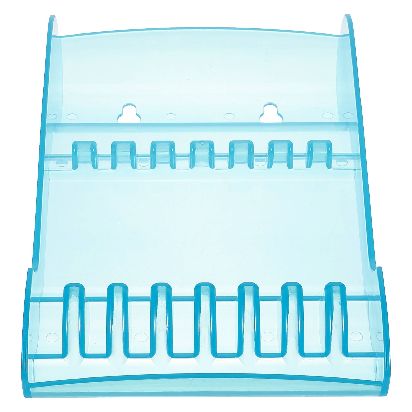 Barber Station Transparent Shear Rack Comb Scissors Blueh Hair Stylist ...