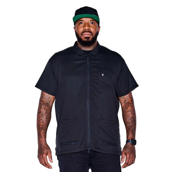 Barber Strong Barber Jacket - 4xl, Black - Walmart.com