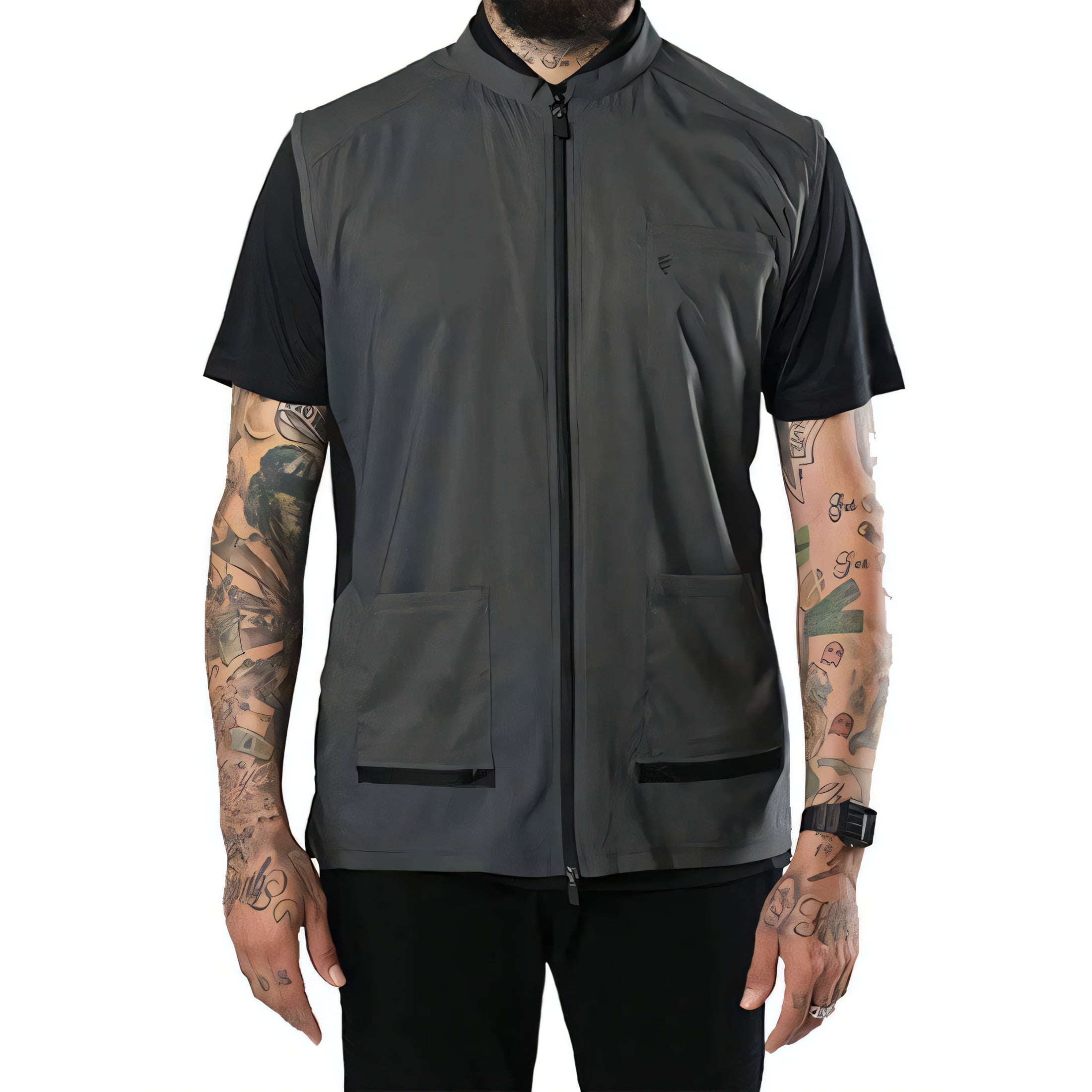 Barber Strong Barber Vest - Xl, Black - Walmart.com