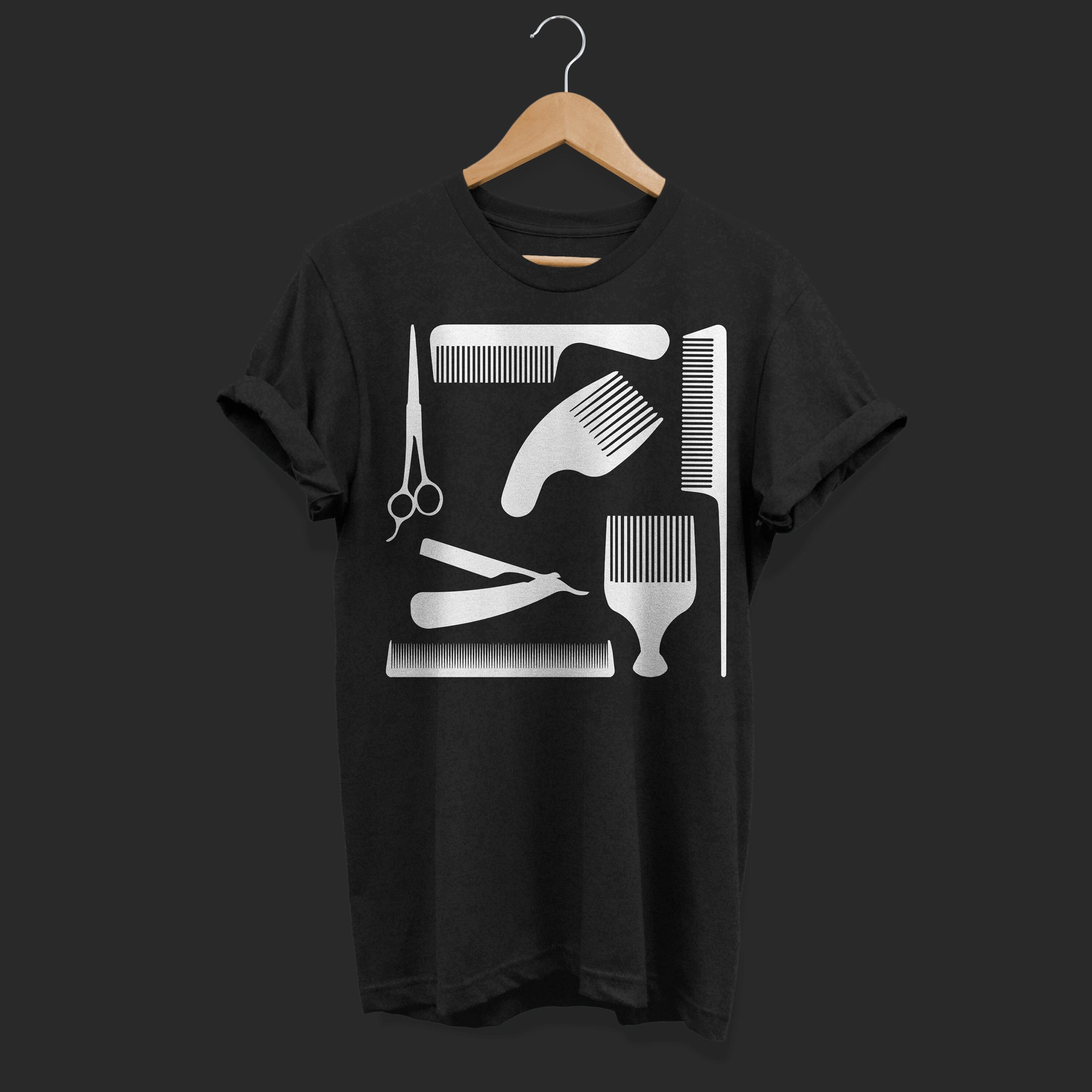 Barber T-Shirt, Barber TShirt, Barber Tee, Funny Barber T Shirt, Get ...