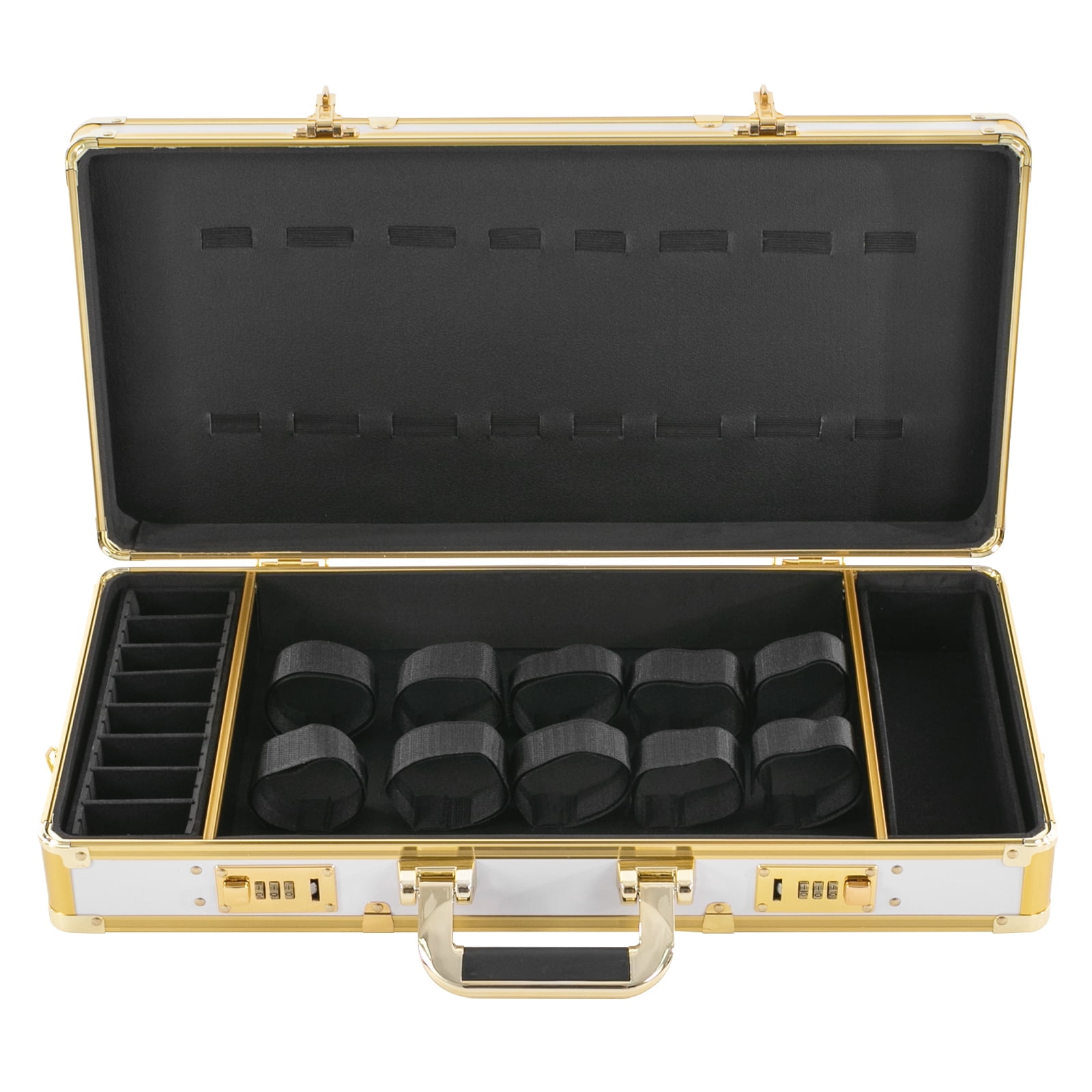 Barber Travel Carry Case, Beauty Salon Barber Case with Combination ...