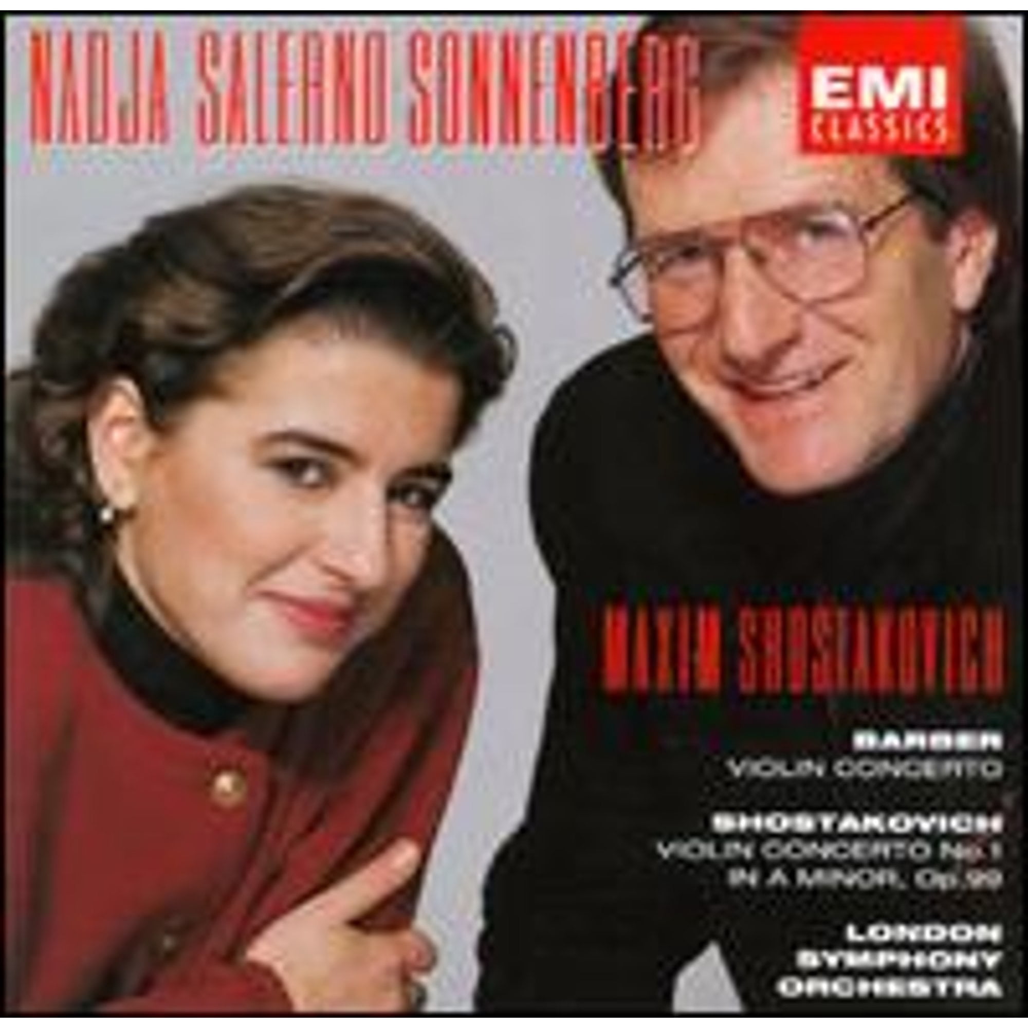 Barber: Violin Concerto; Shostakovich: Violin Concerto No. 1 (CD) by Nadja Salerno-Sonnenberg ...