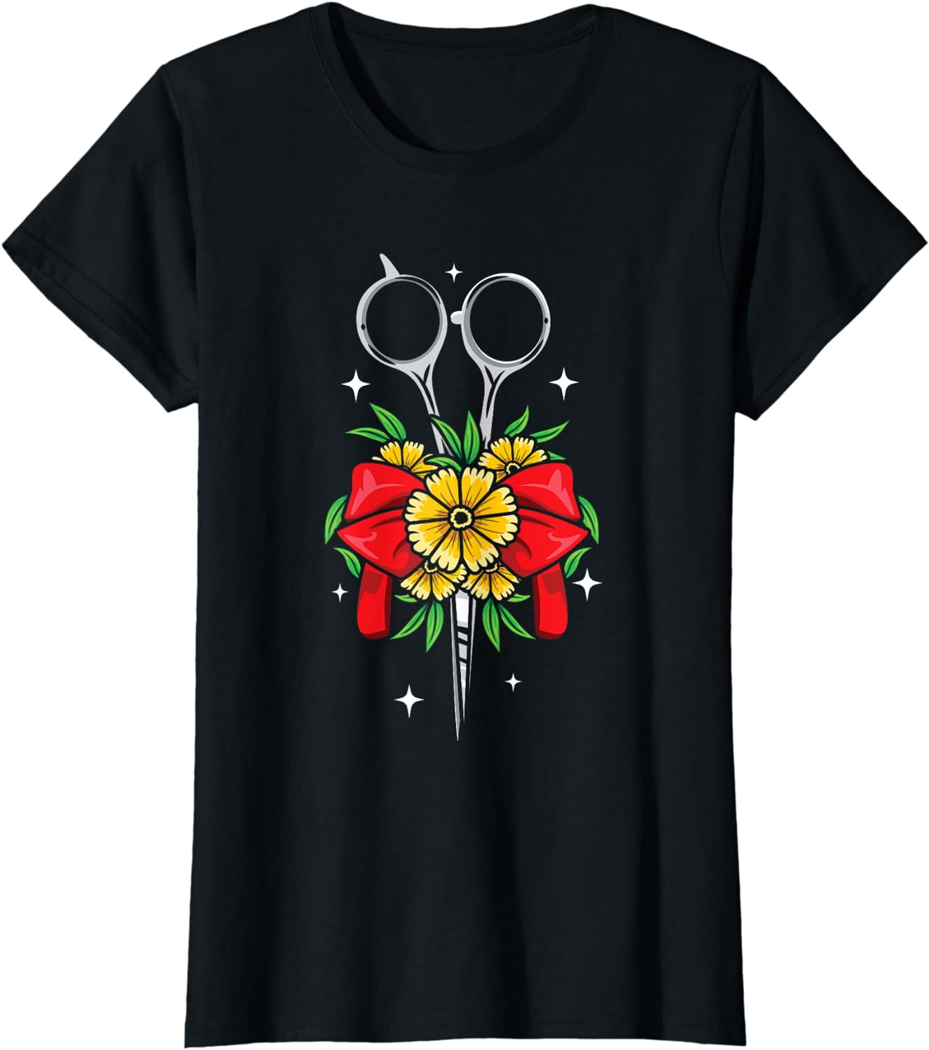 Barber Woman Hair Stylist Mother Hairdresser Girl Haircutter T-Shirt ...
