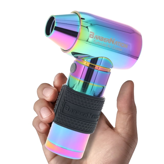 BarberNation Blow Dust Remover, 4-in-1 TurboJet Air Duster Pro - Prizm ...