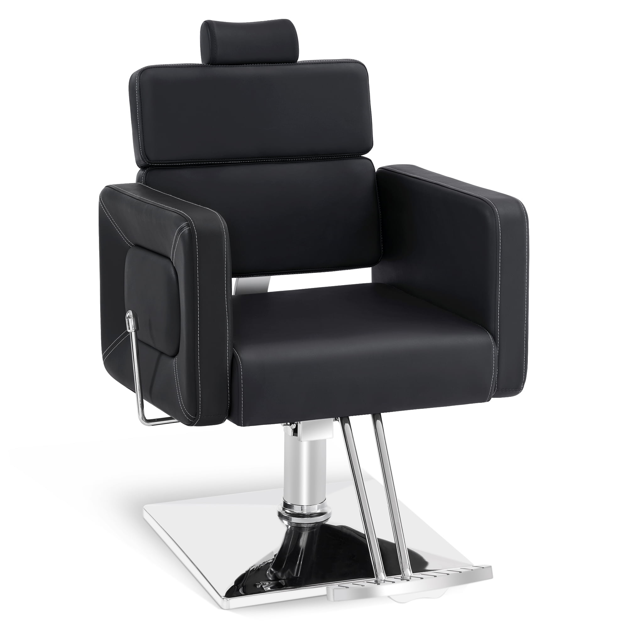 BarberPub Classic Hydraulic Heavy Duty Recliner, Hairdresser & Tattoo ...