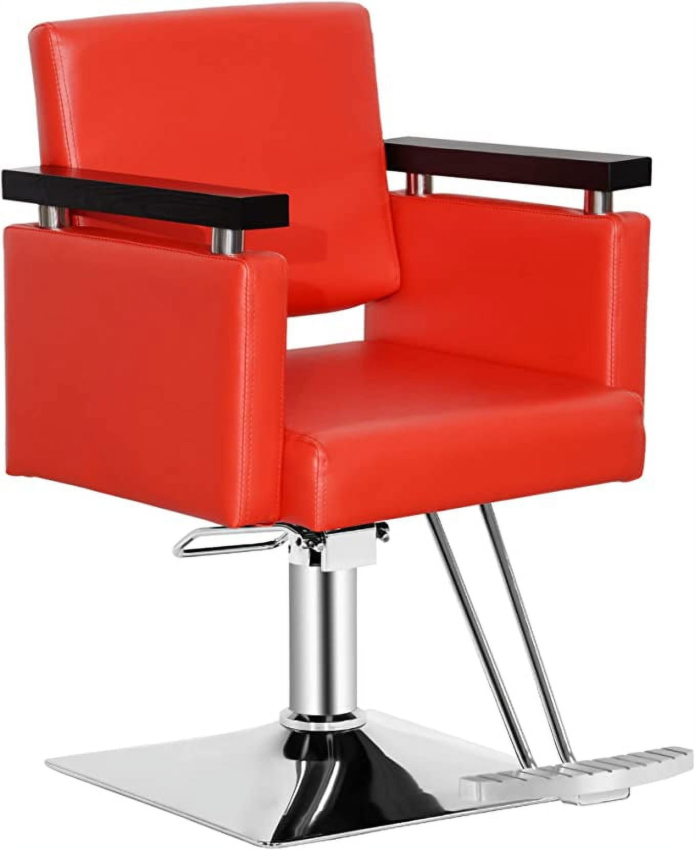 BarberPub Classic Hydraulic Barber Chair, Heavy Duty Beauty Spa Salon ...