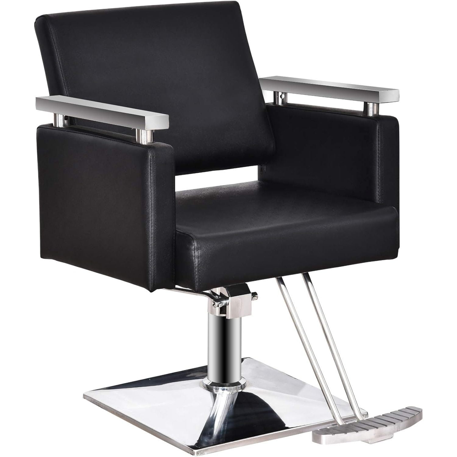 BarberPub Classic Hydraulic Barber Chair Styling Salon Chair for Hair ...