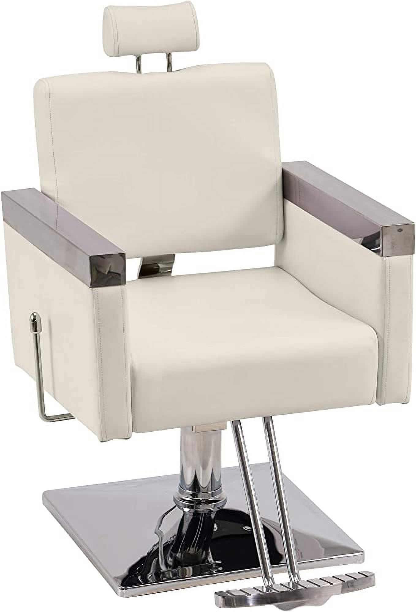 BarberPub Classic Recline Hydraulic Barber Chair Salon Spa Chair Hair ...