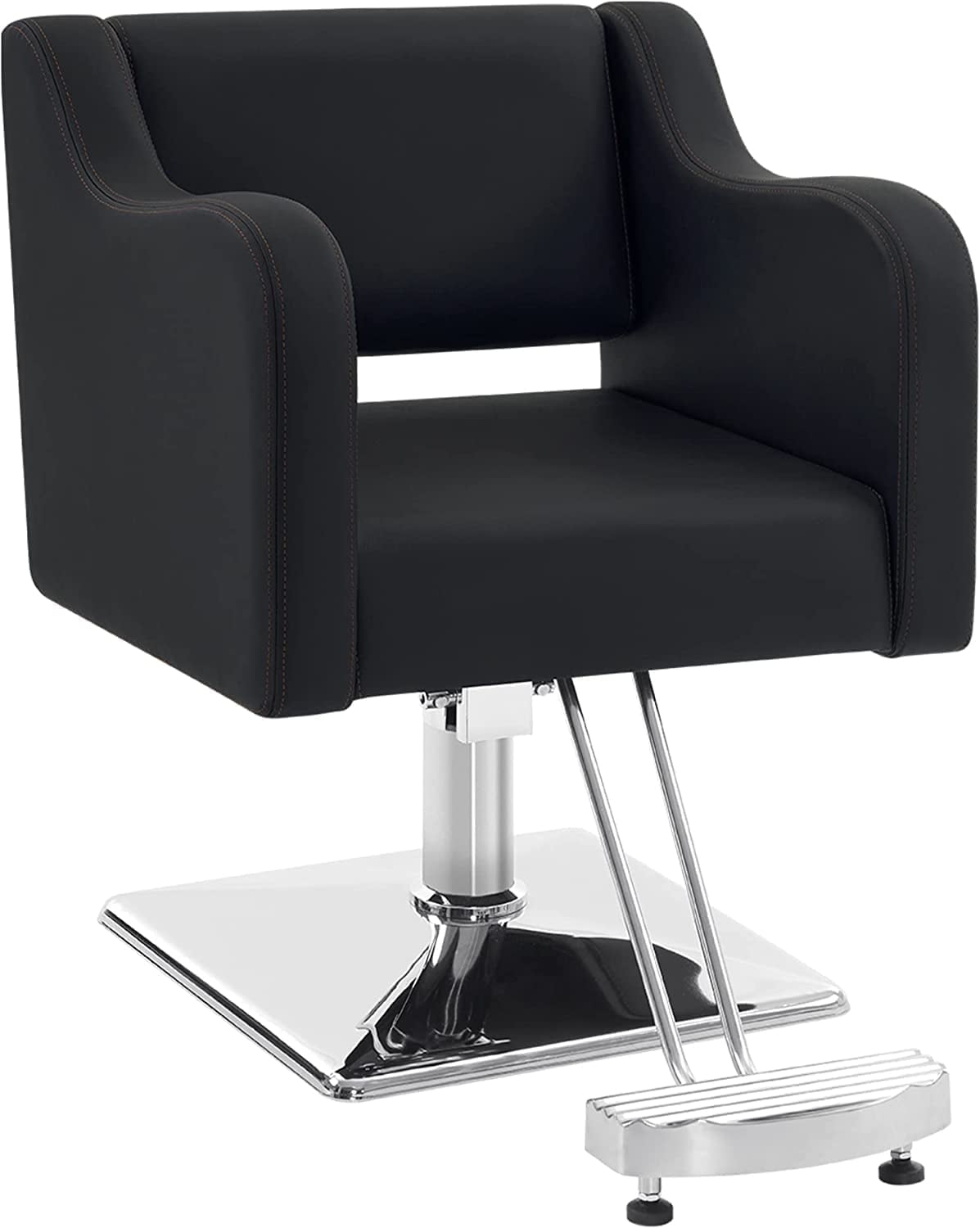 BarberPub Heavy-Duty Classic Salon Chair, Hair Stylist Styling Chair ...