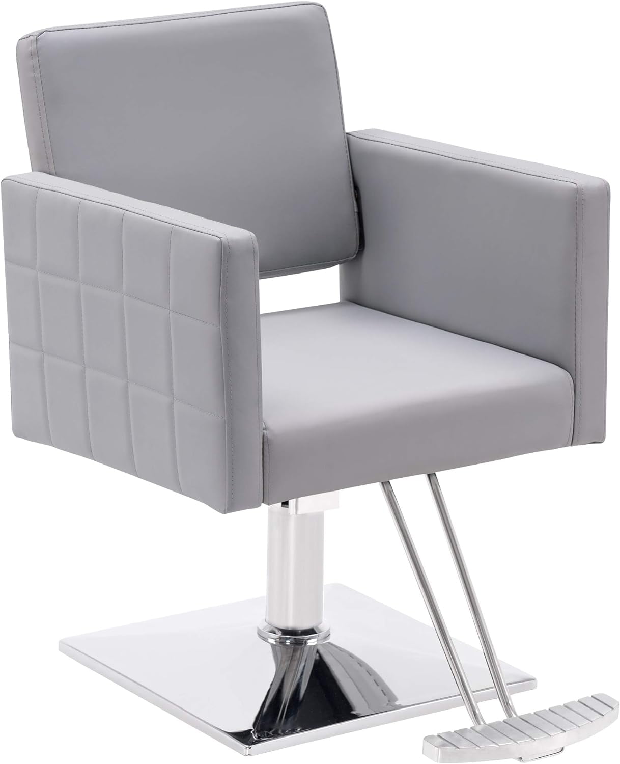 BarberPub Classic Styling Salon Chair for Hair Stylist Hydraulic Barber ...