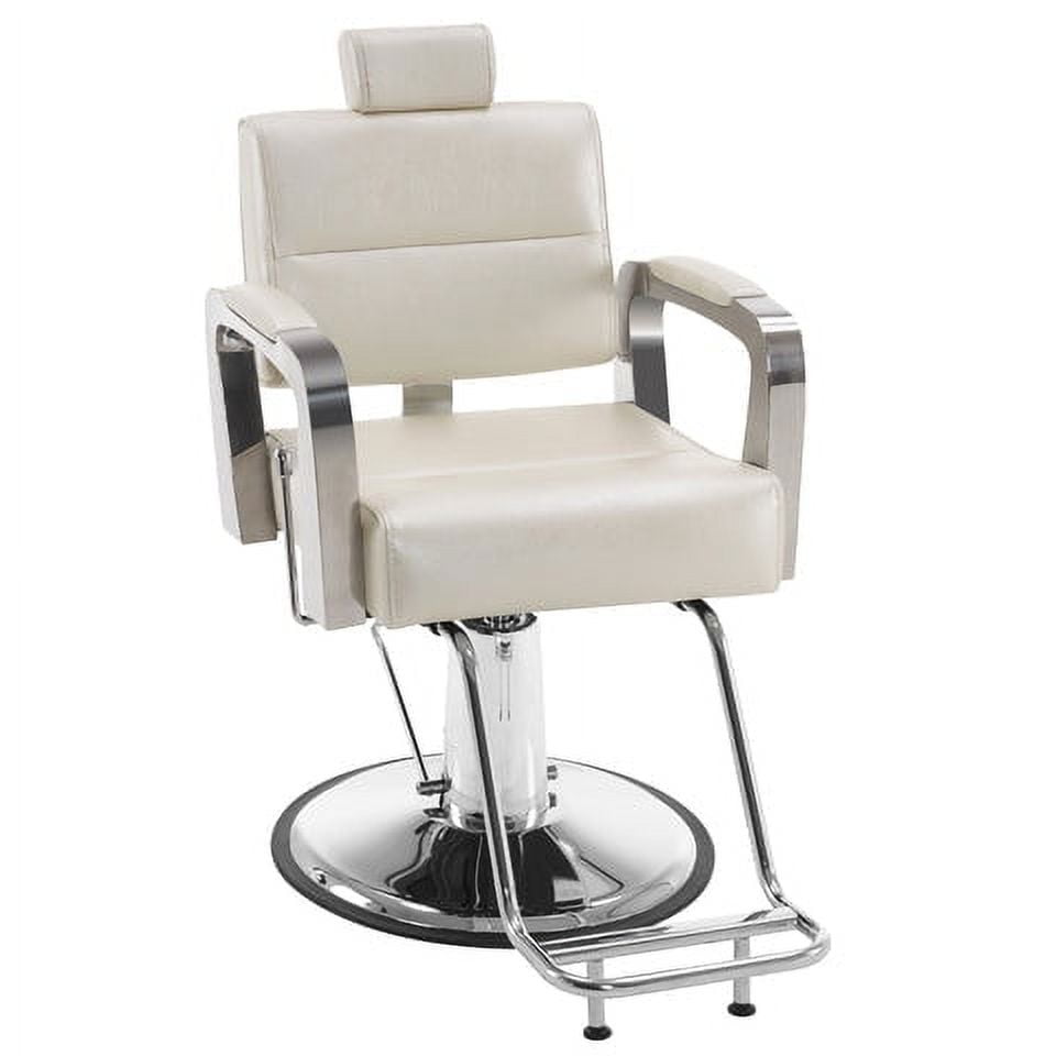 BarberPub Recliner Hydraulic Barber Chair Hair Spa Salon Styling Beauty ...