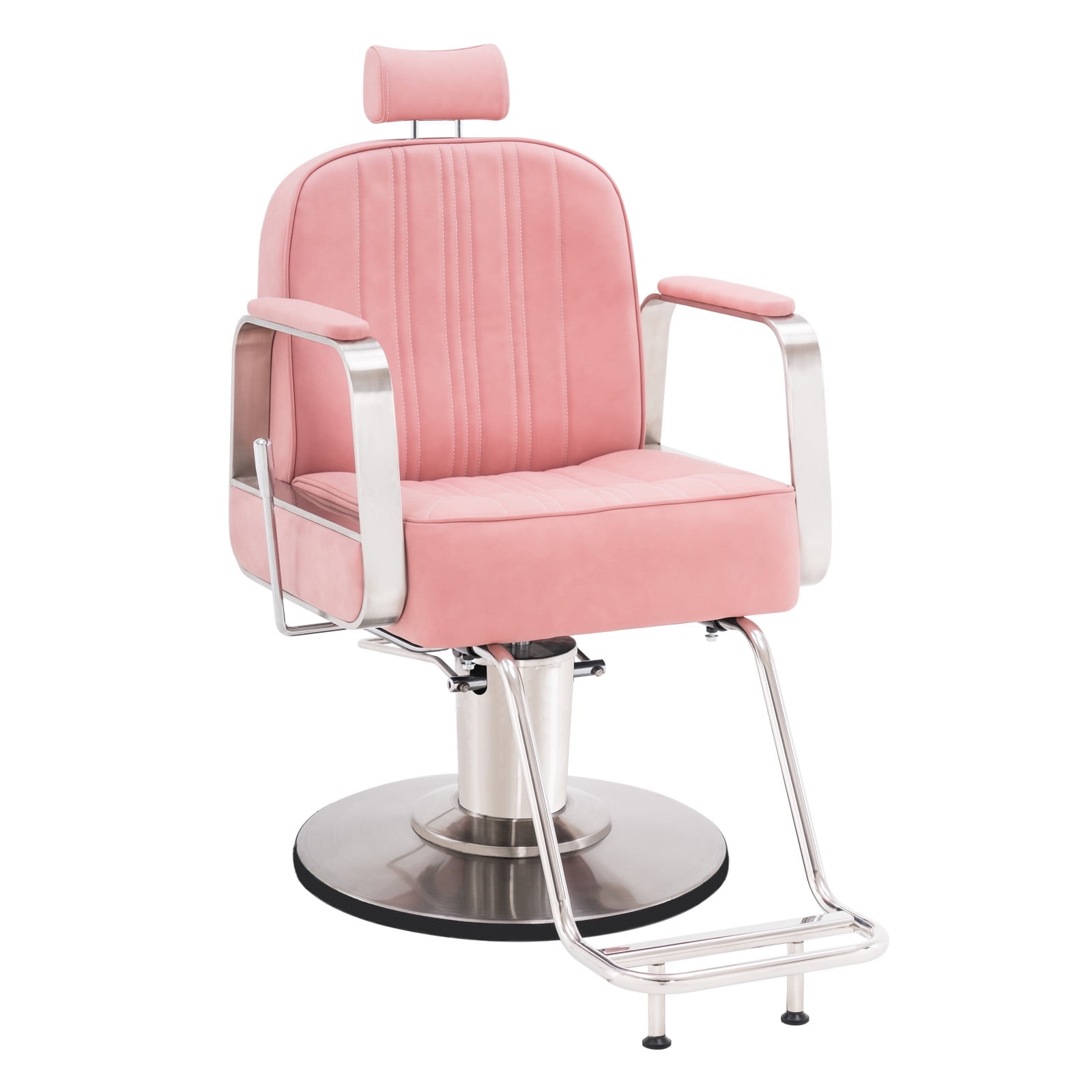 BarberPub Salon Chair for Hair Stylist, Adjustable Heavy Duty Hydraulic ...