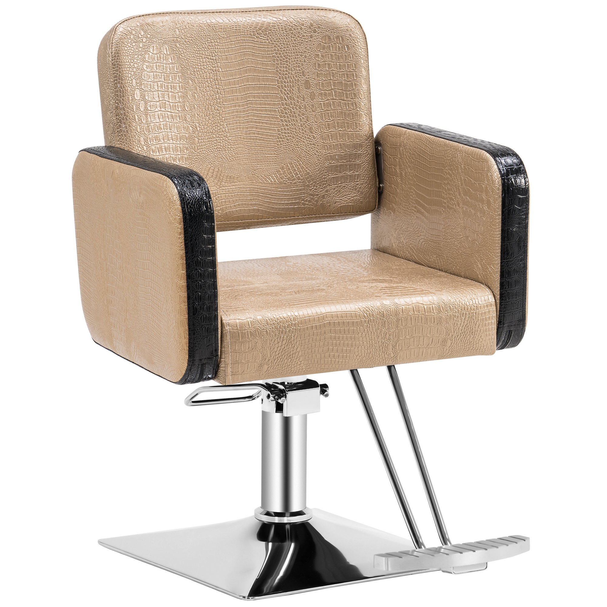 OmySalon Vintage Barber Chair All Purpose Heavy Duty, Hydraulic Recline ...