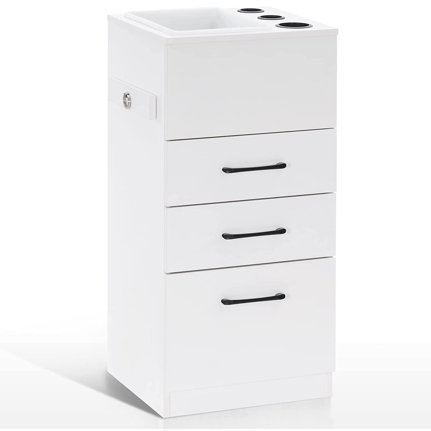 BarberPub Salon Storage Cabinet Beauty Locker Holder Stylist Spa ...