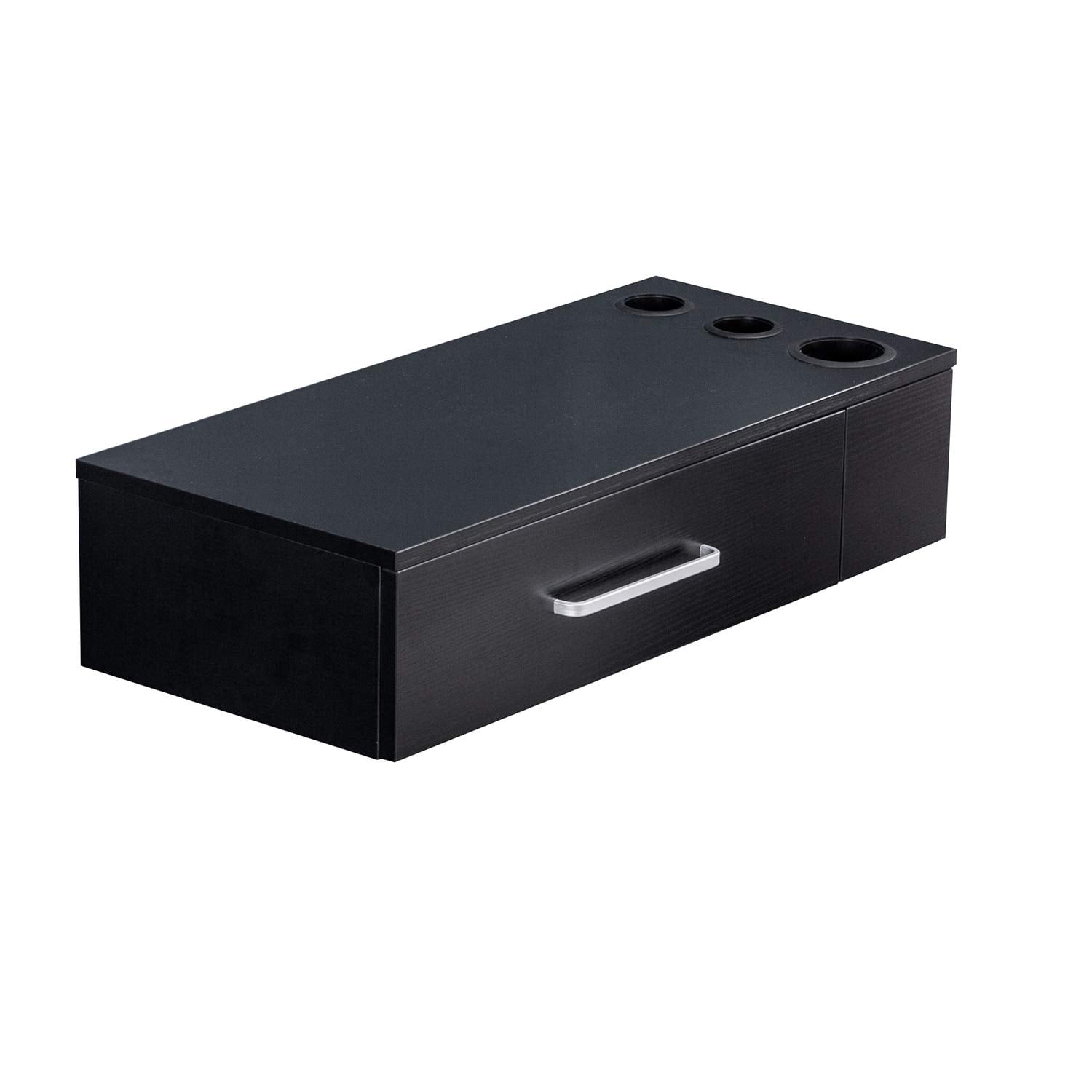 Barberpub Stylist Beauty Work Drawer, Wall Mount Salon Storage Cabinet ...