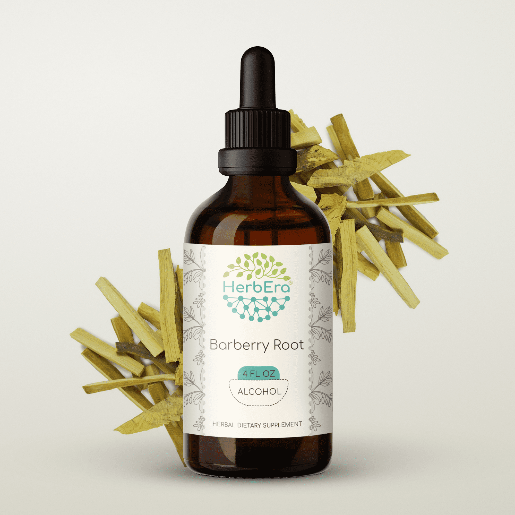 Barberry Root Alcohol Herbal Extract Tincture, Super-Concentrated ...