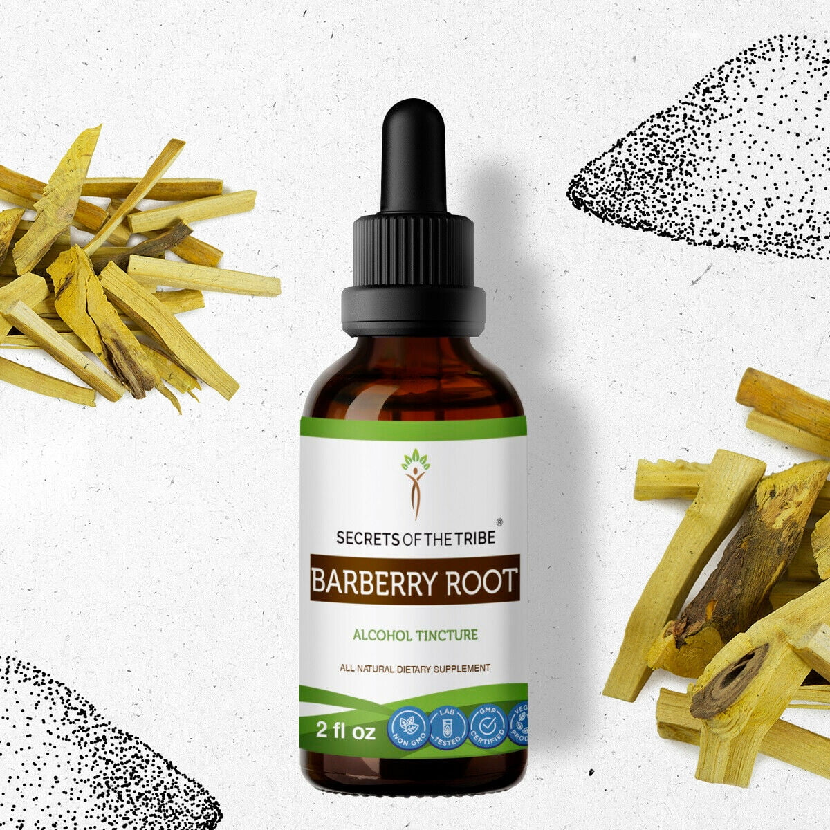 Barberry Root Tincture Alcohol Extract, Organic Barberry (Berberis ...