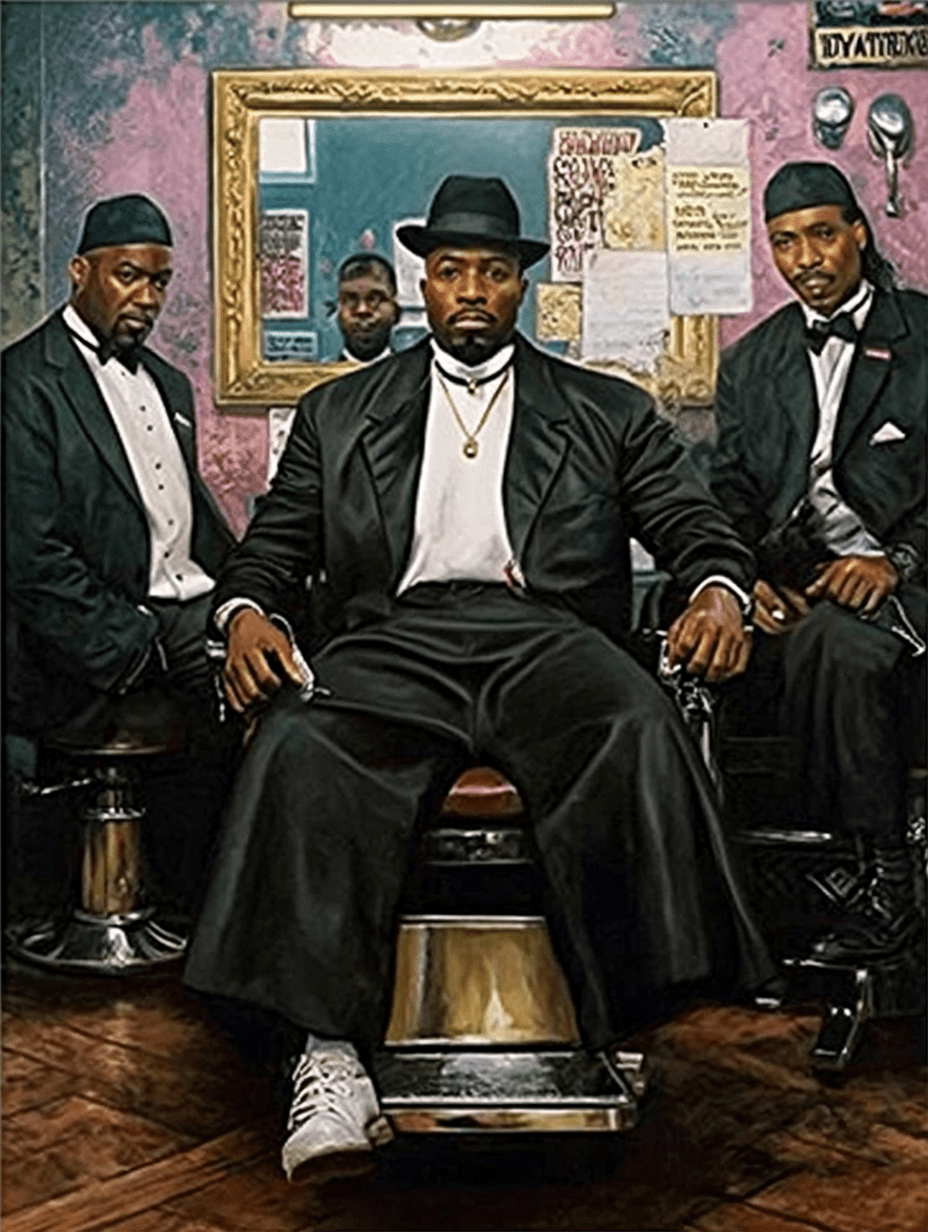 Barbershop Quartet Decoration Painting/Canvas Art， Perfect for Living ...