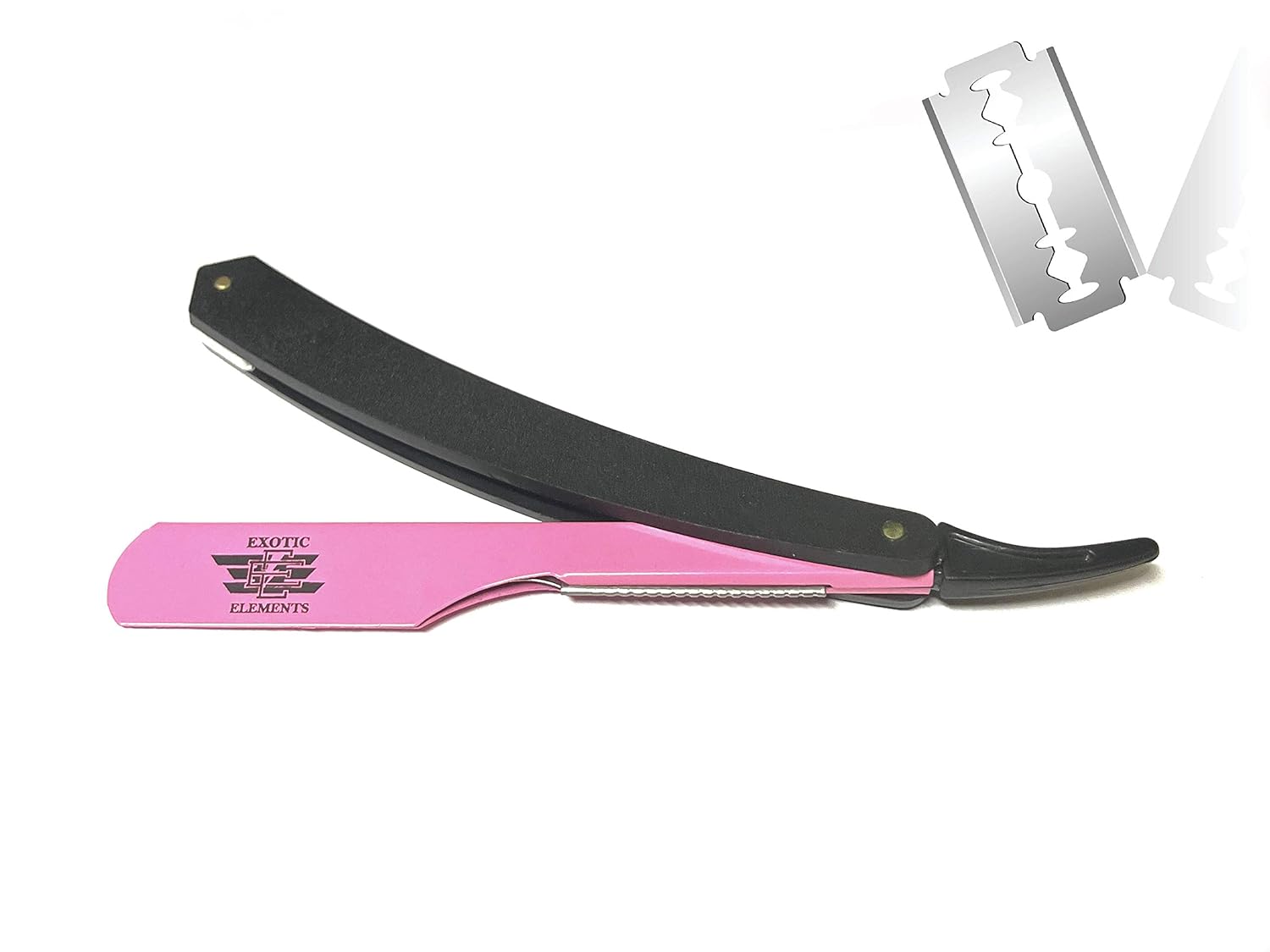 Barbershop Salon Shape-Up Lightweight Steel Straight Edge Razor For Men ...