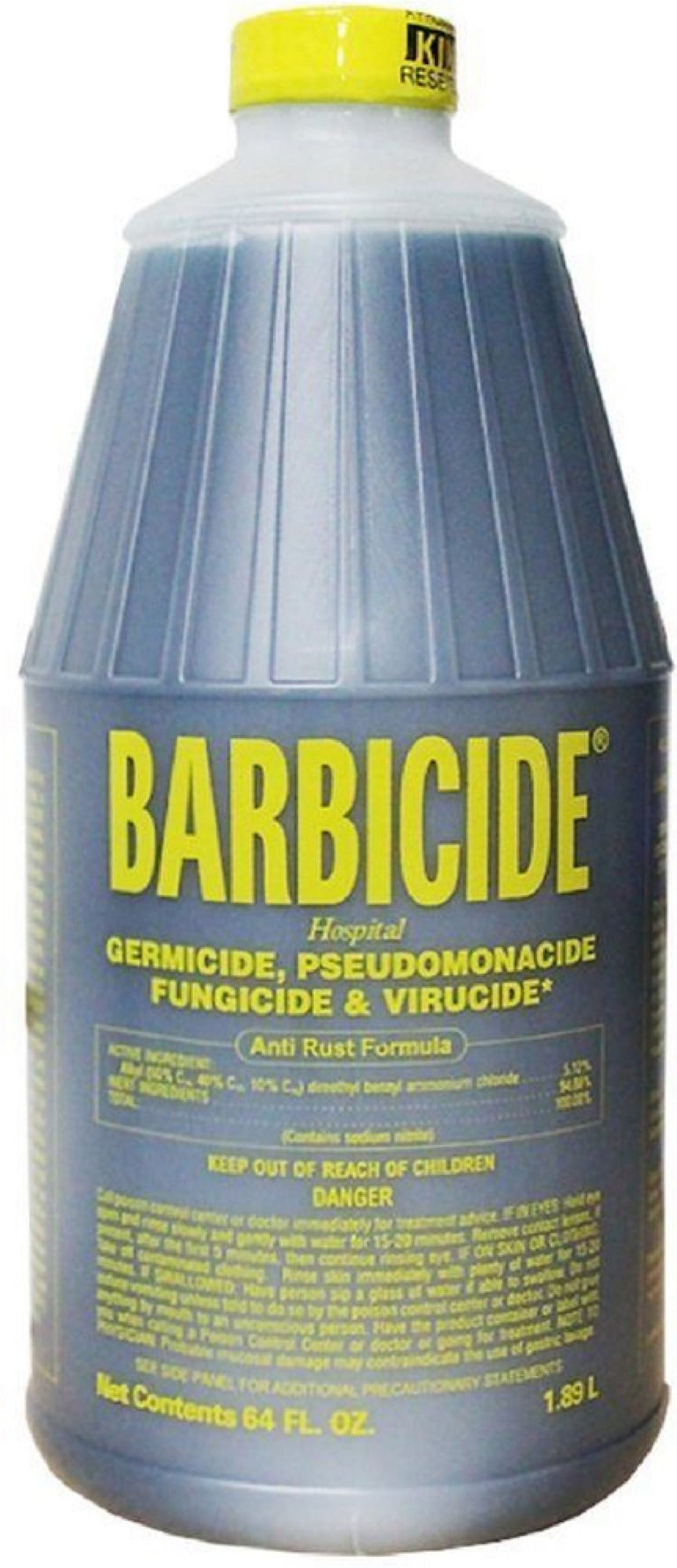 Barbicide 64 oz Hospital Disinfectant, Antimicrobial Sanitizer ...