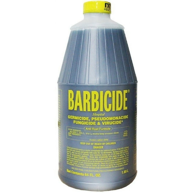 Barbicide 64 oz Hospital Disinfectant, Antimicrobial Sanitizer ...