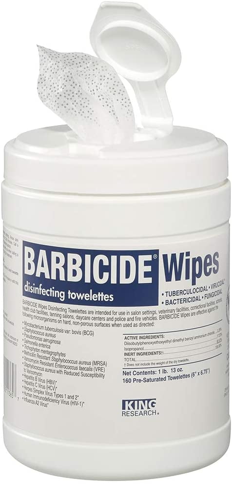 Barbicide Wipes 160 ct. - Walmart.com