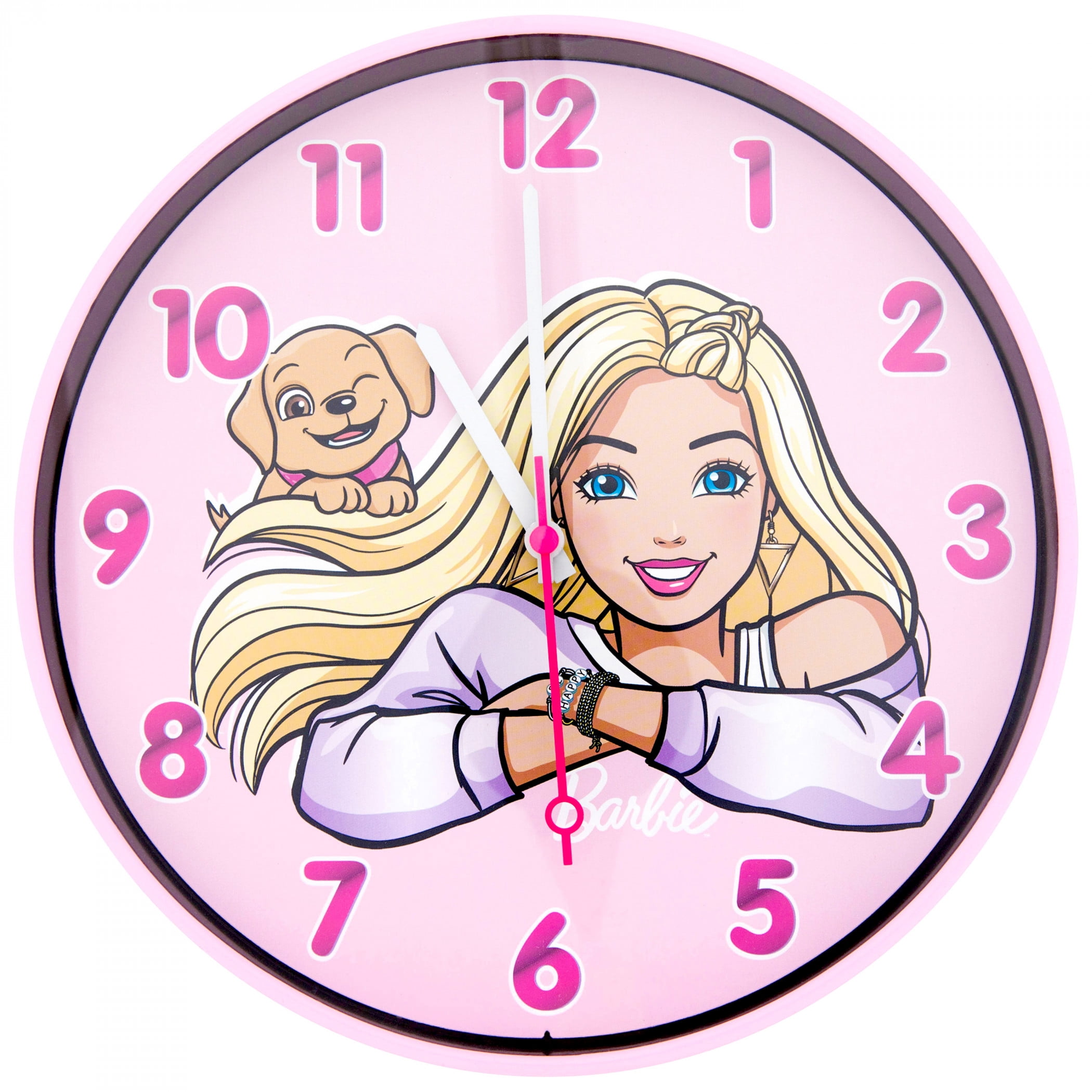 Barbie and Taffy 10 Wall Clock - Walmart.com