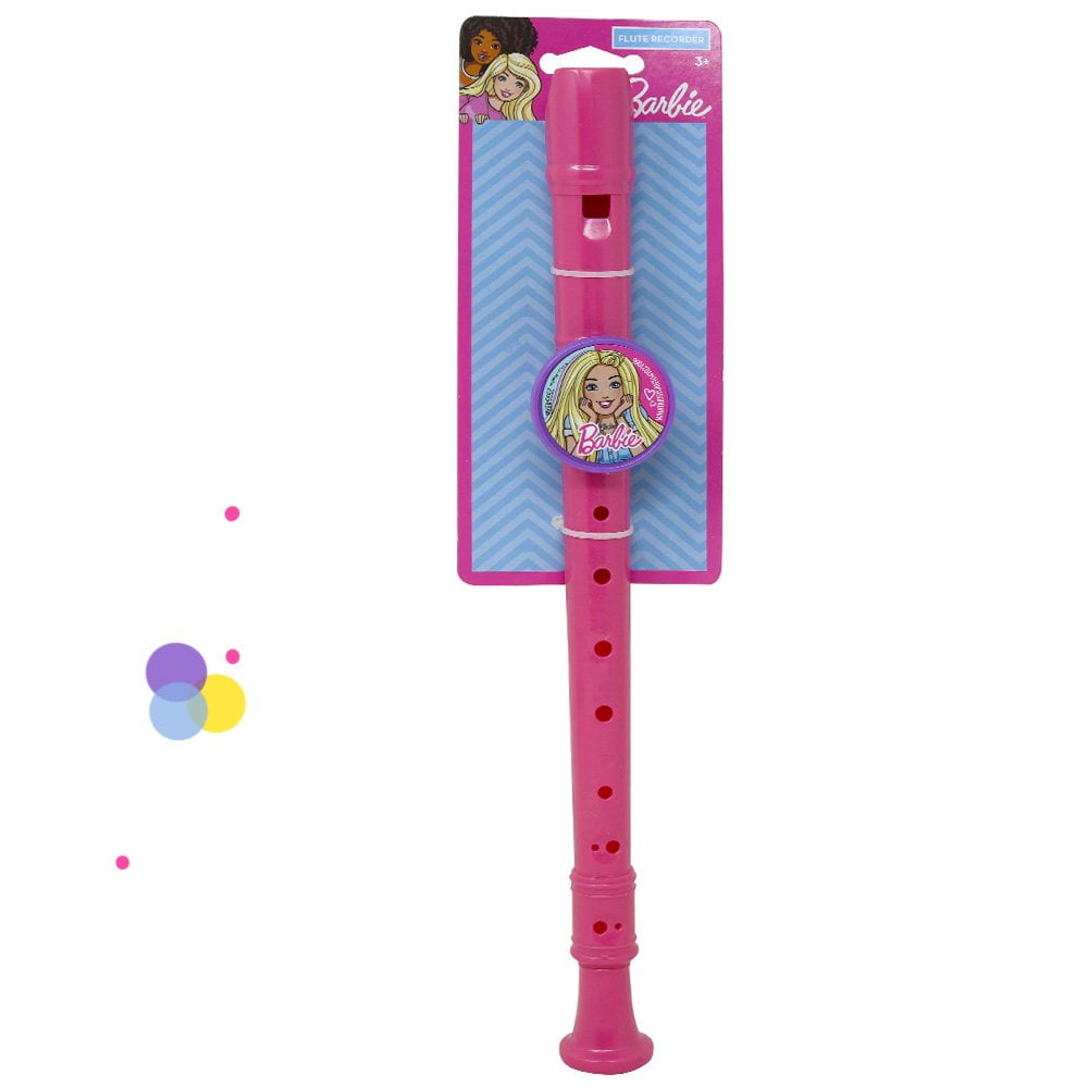 Barbie 13.5” Flute Recorder tied on half card - Walmart.com