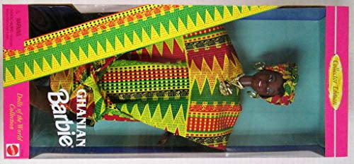 Mattel 1996 African Barbie Dolls of the World, Ghana Edition Collector ...