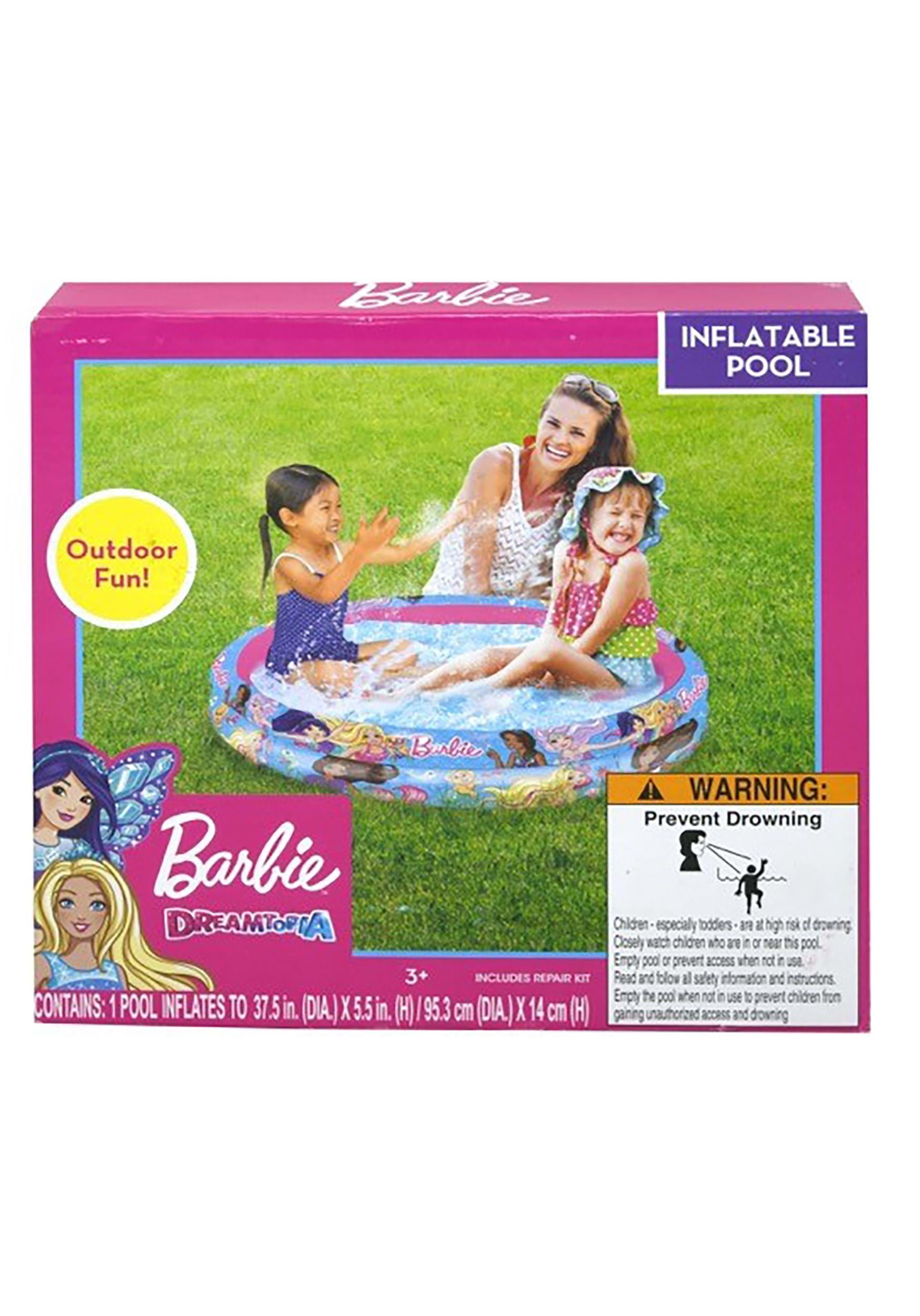 Barbie 2-Ring Inflatable Pool - Walmart.com