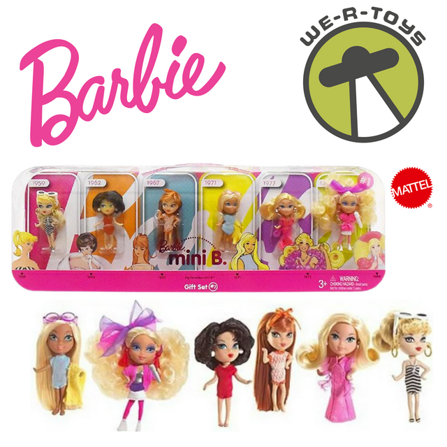 Barbie 2008 My Favorites Mini B. Time Capsule Gift Set Number 1 Mattel ...