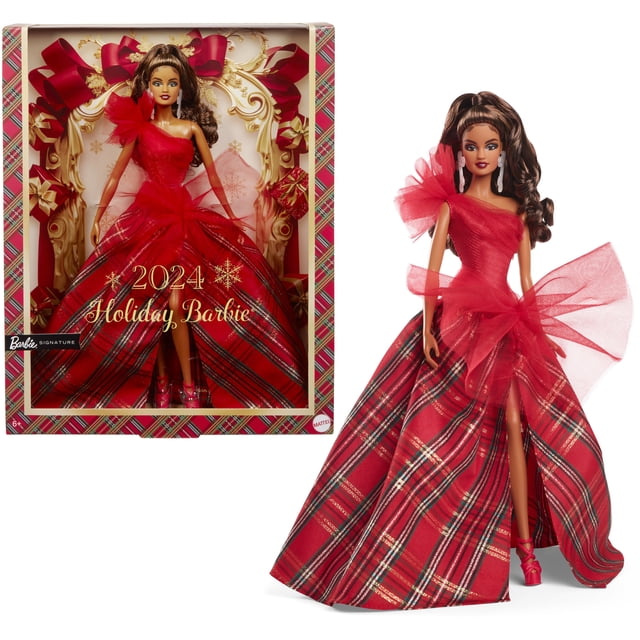 Holiday Barbie 2024 - Fabric plush toys for ecommerce - Walmart ...