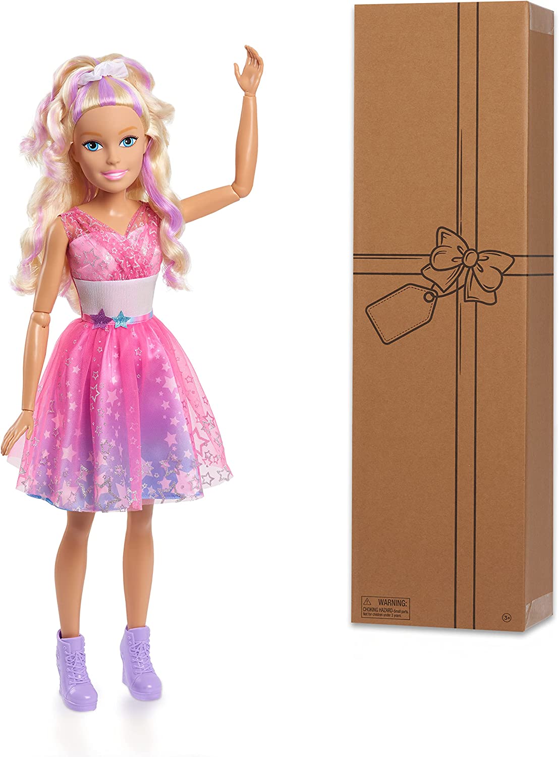 Barbie 28-Inch Best Fashion Friend Star Power Doll and Accessories ...