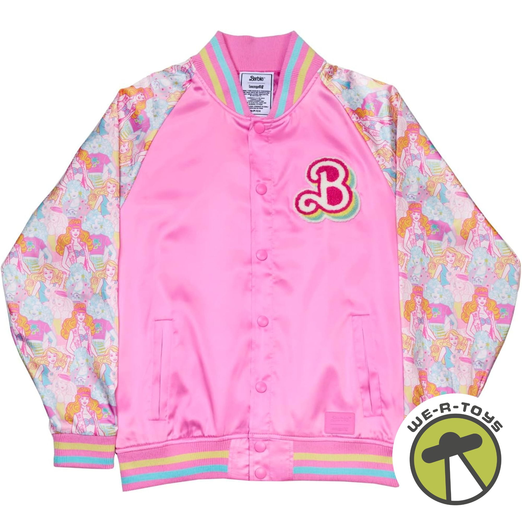 Barbie 65th Anniversary Bomber Jacket Loungefly Extra Large XL ...