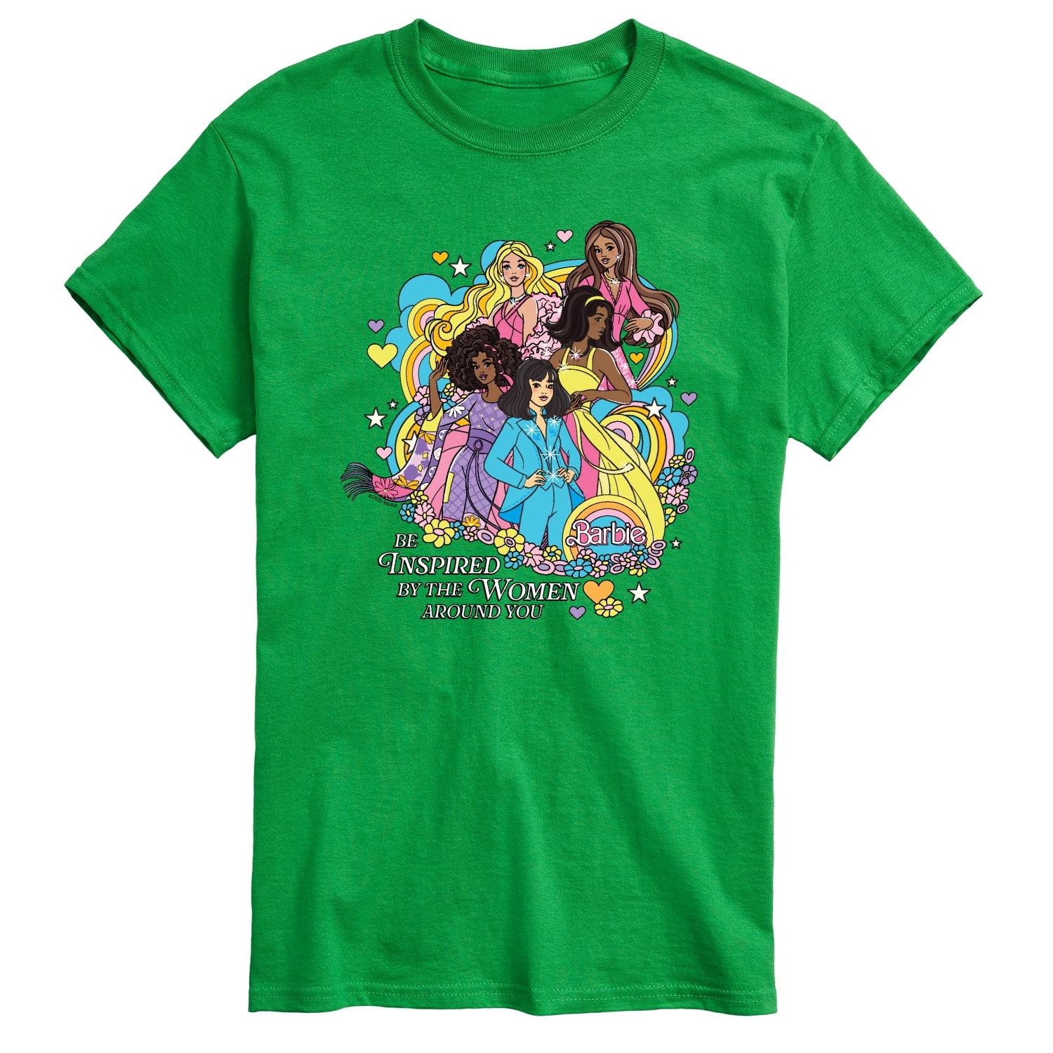 Barbie - 70s Barbies - Men's Short Sleeve Graphic T-Shirt - Walmart.com