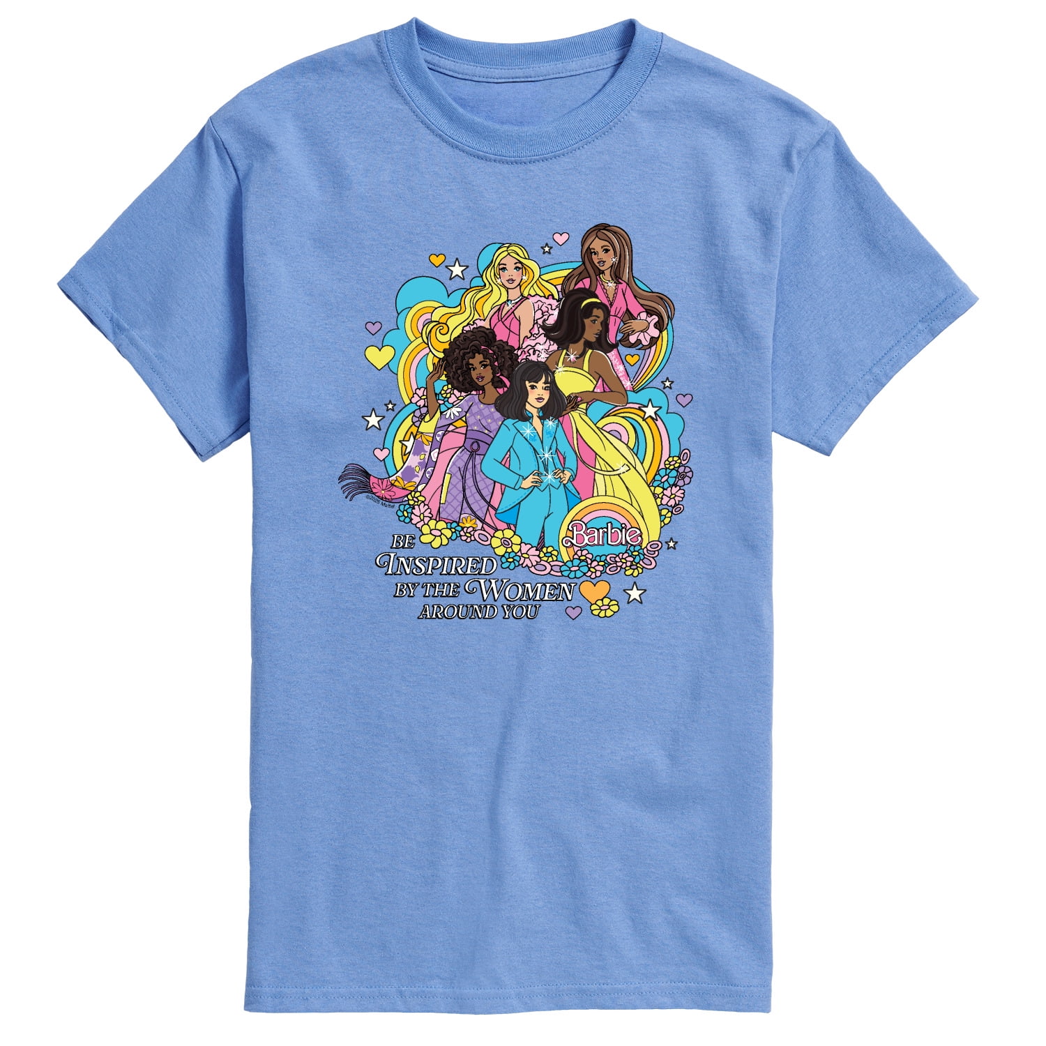 Barbie - 70s Barbies - Men's Short Sleeve Graphic T-Shirt - Walmart.com