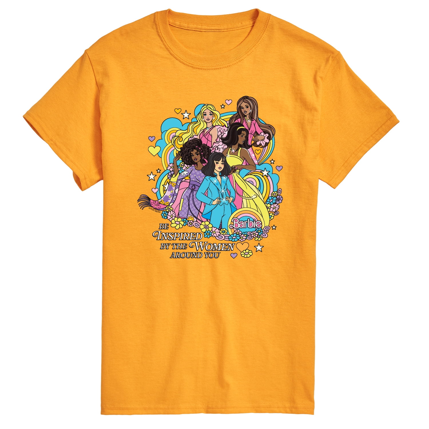 Barbie - 70s Barbies - Men's Short Sleeve Graphic T-Shirt - Walmart.com