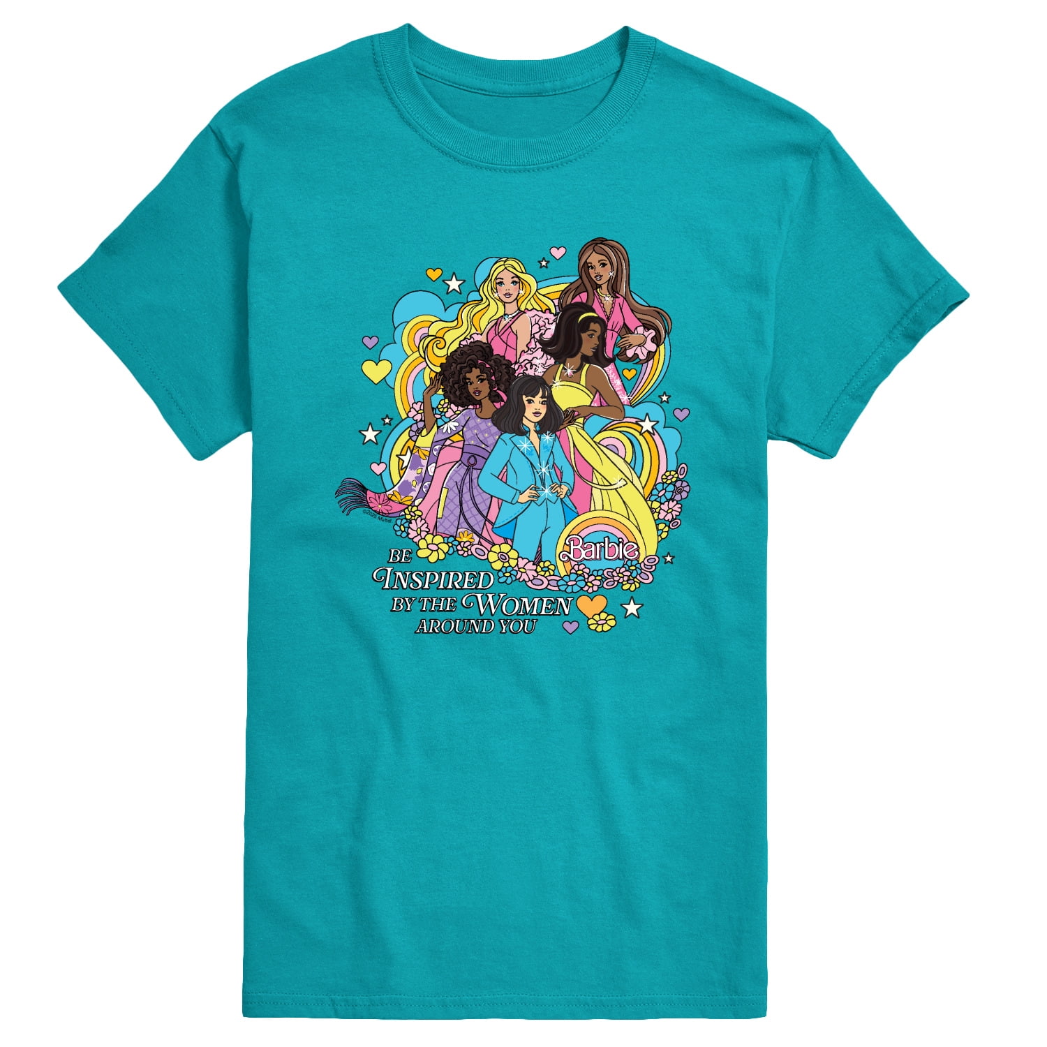 Barbie - 70s Barbies - Men's Short Sleeve Graphic T-Shirt - Walmart.com