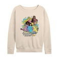 Barbie - 70s Barbies - Women's French Terry Long Sleeve Pullover ...