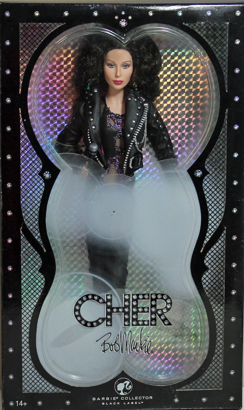 Mattel Barbie 80's Cher Doll, Bob Mackie Black Label 2007, Collector's ...