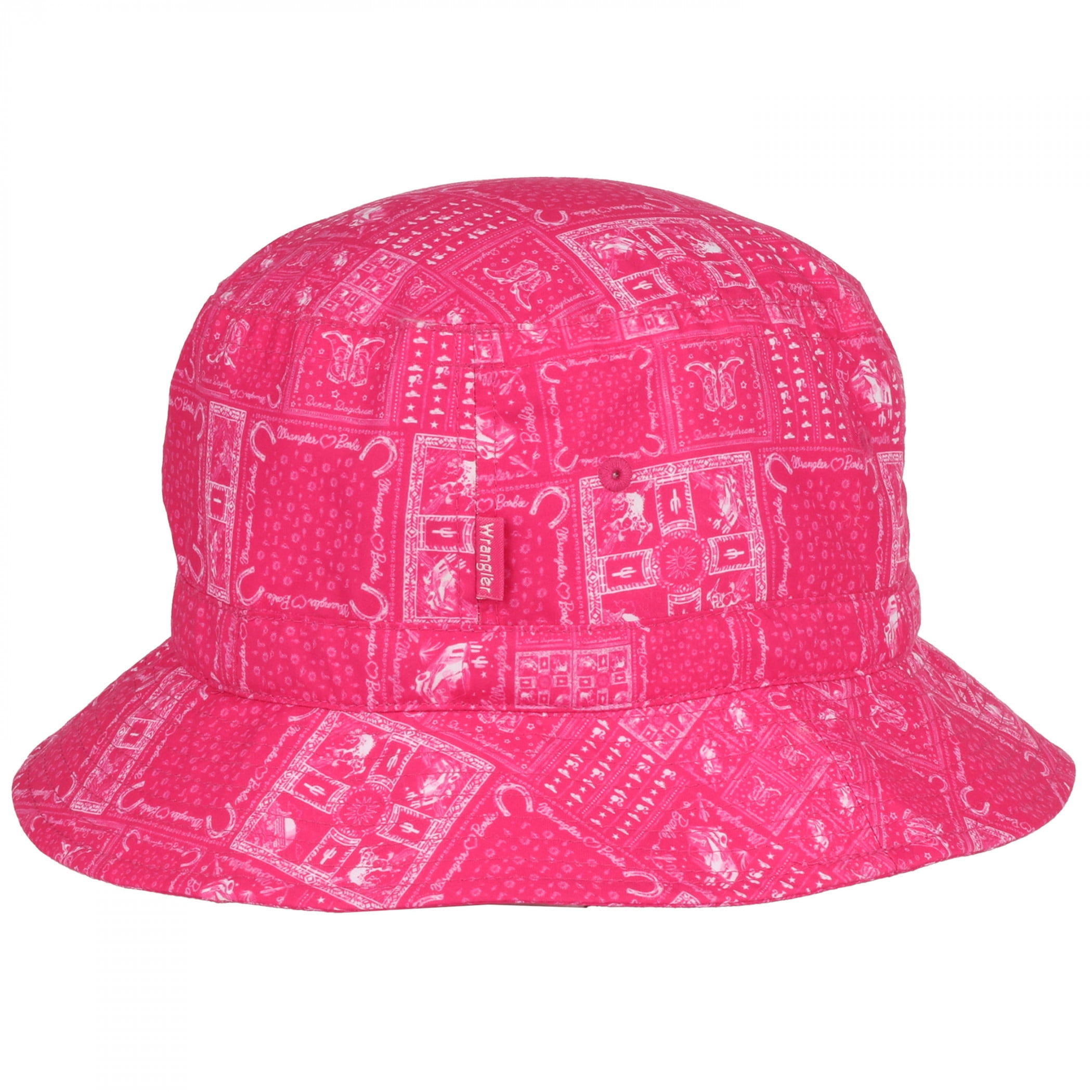 Barbie 870774 Barbie Bandana Pattern Bucket Hat, Pink - Walmart.com