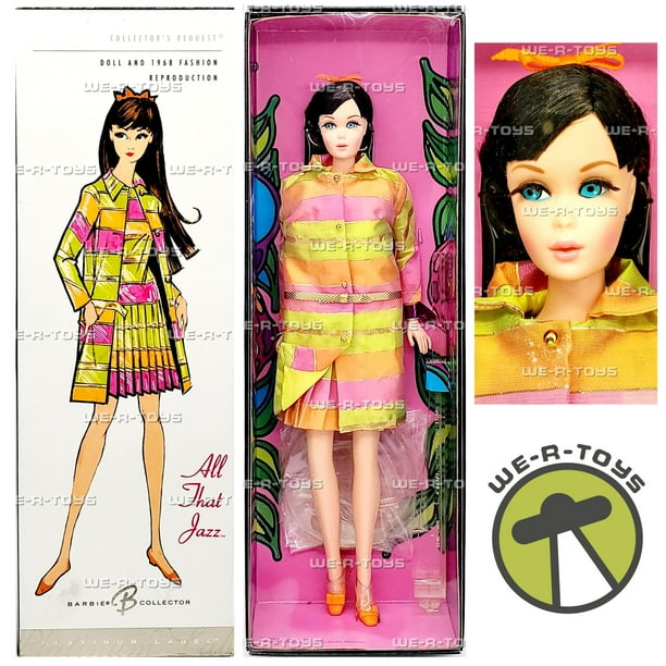 Barbie All That Jazz 1968 Reproduction Collector Doll 2005 Mattel J8515 ...
