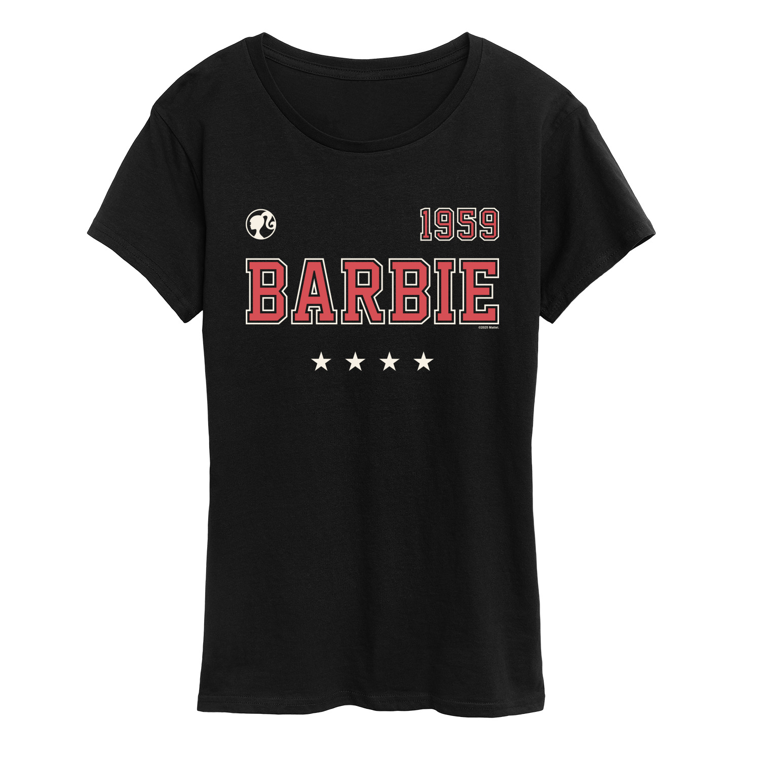 Barbie - Americana Jersey - Women's Short Sleeve Graphic T-Shirt ...