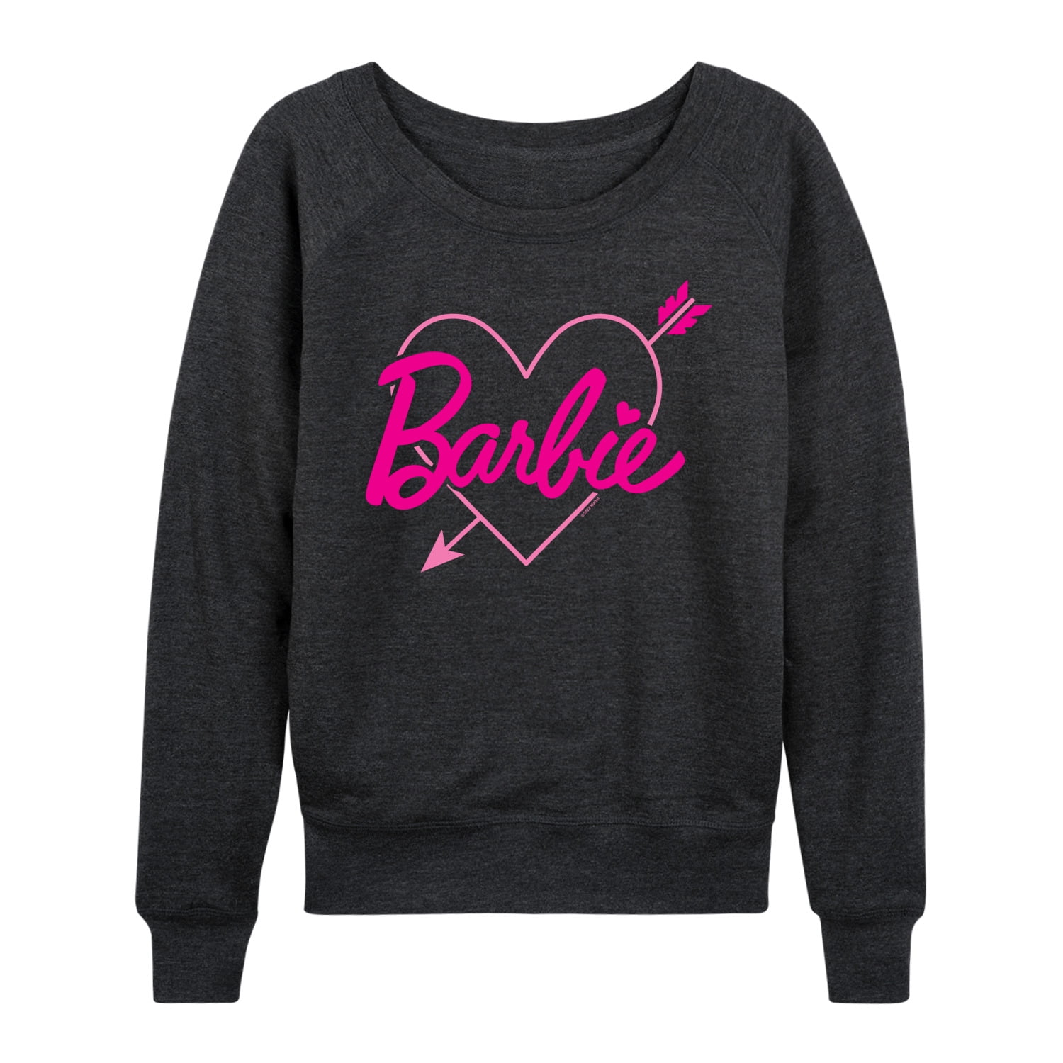 Barbie - Arrow Heart Logo - Women's Lightweight French Terry Long ...