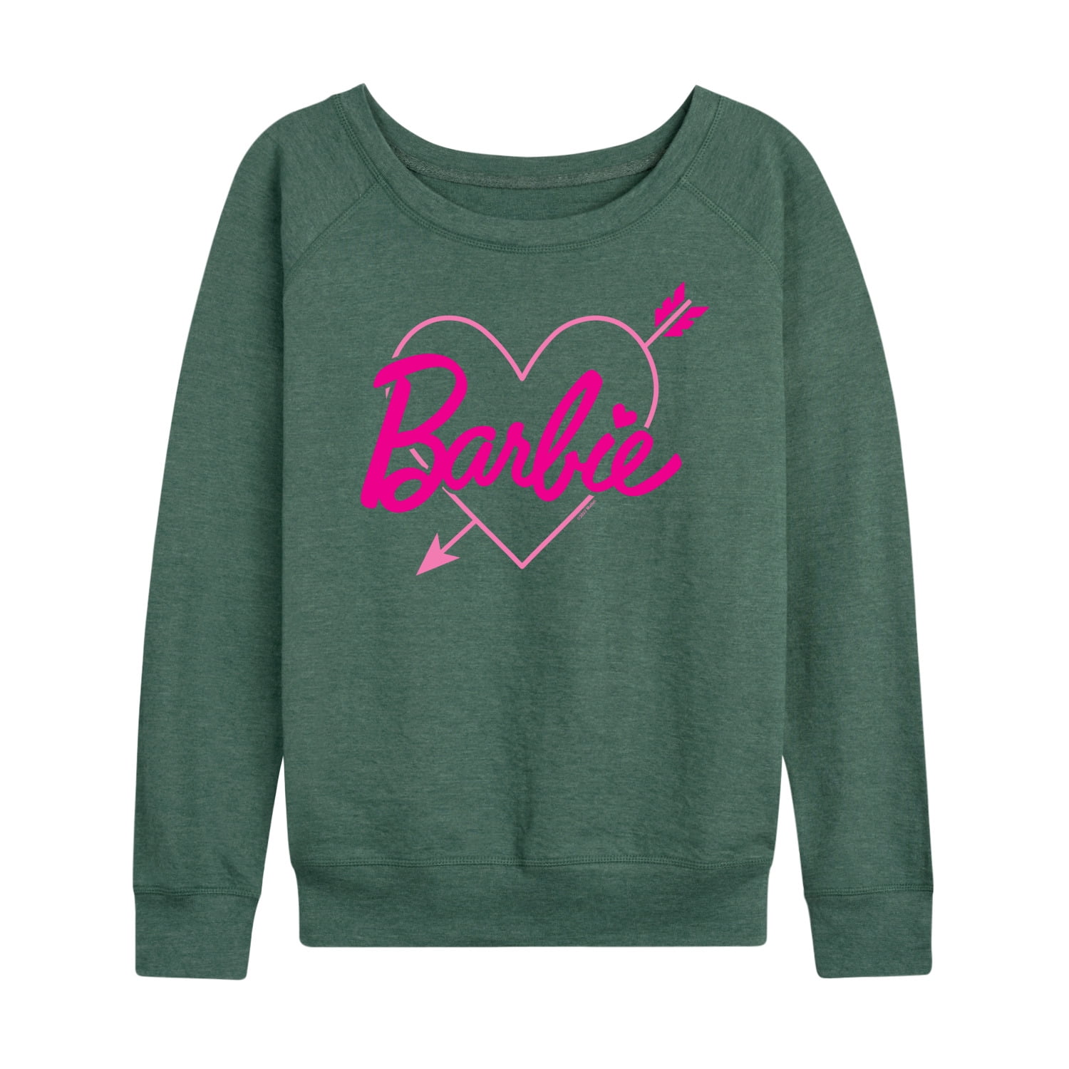 Barbie - Arrow Heart Logo - Women's Lightweight French Terry Long ...